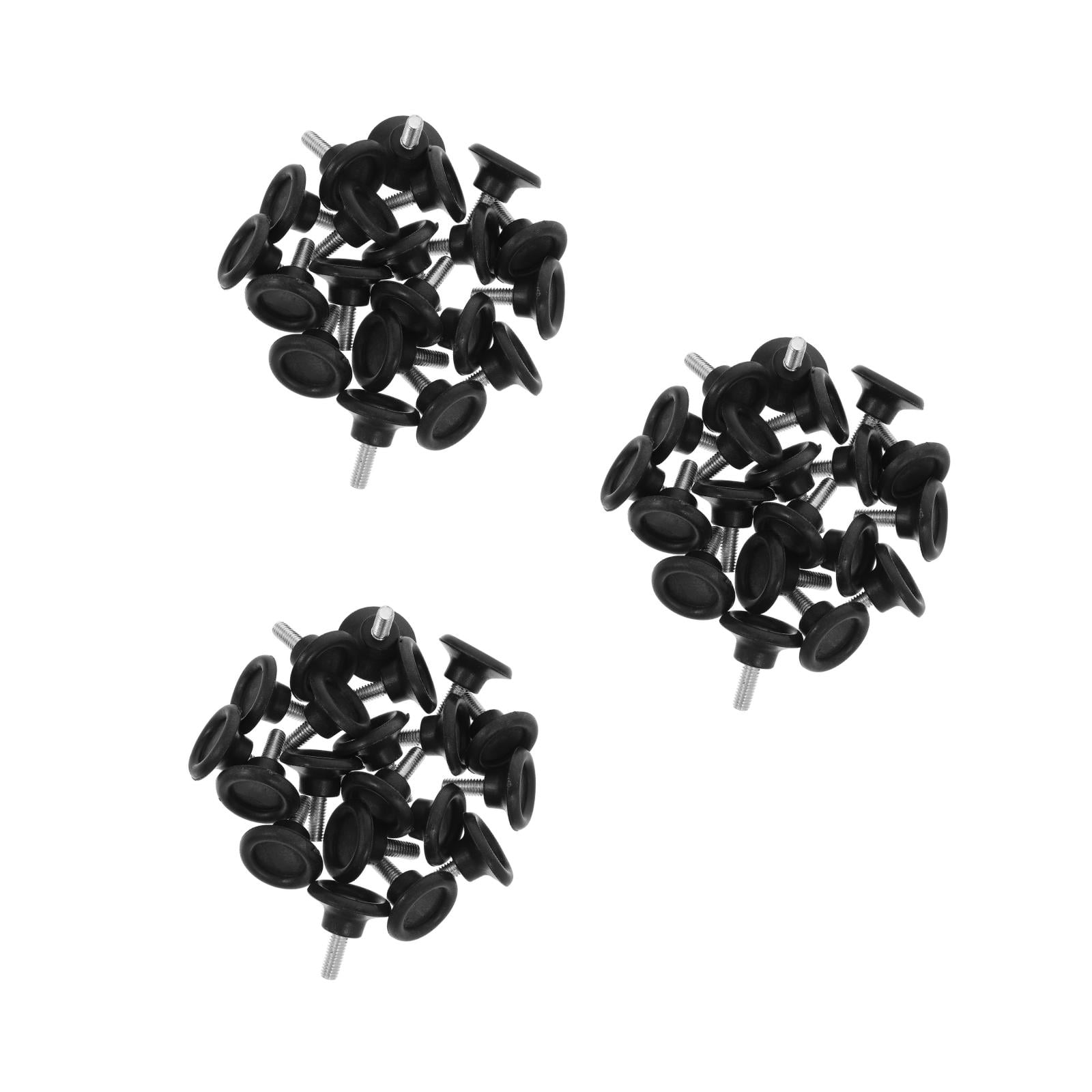 MLINS 60 PCS Adjustable Chair Feet Protectors Screw In Furniture Glides ...