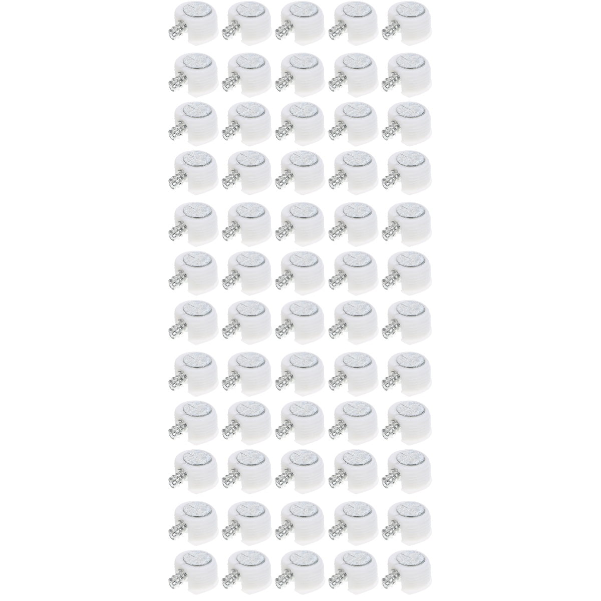 MLINS 60 Pcs Furniture Cam Lock Nut Connectors Fittings for Cabinet ...