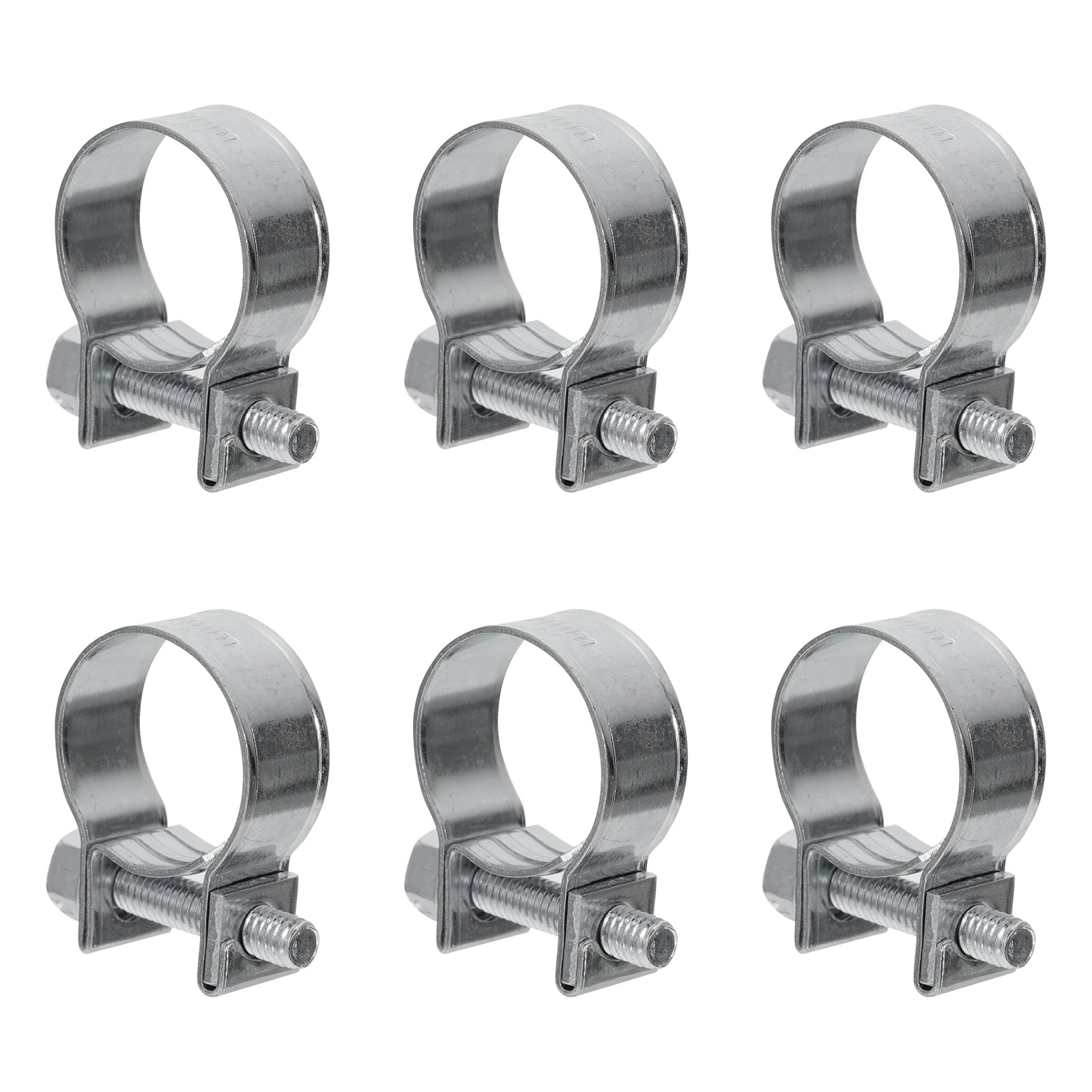 MLINS 60 Pcs Pipe Drainage Hose Clamps Home Applications Smooth Strip ...