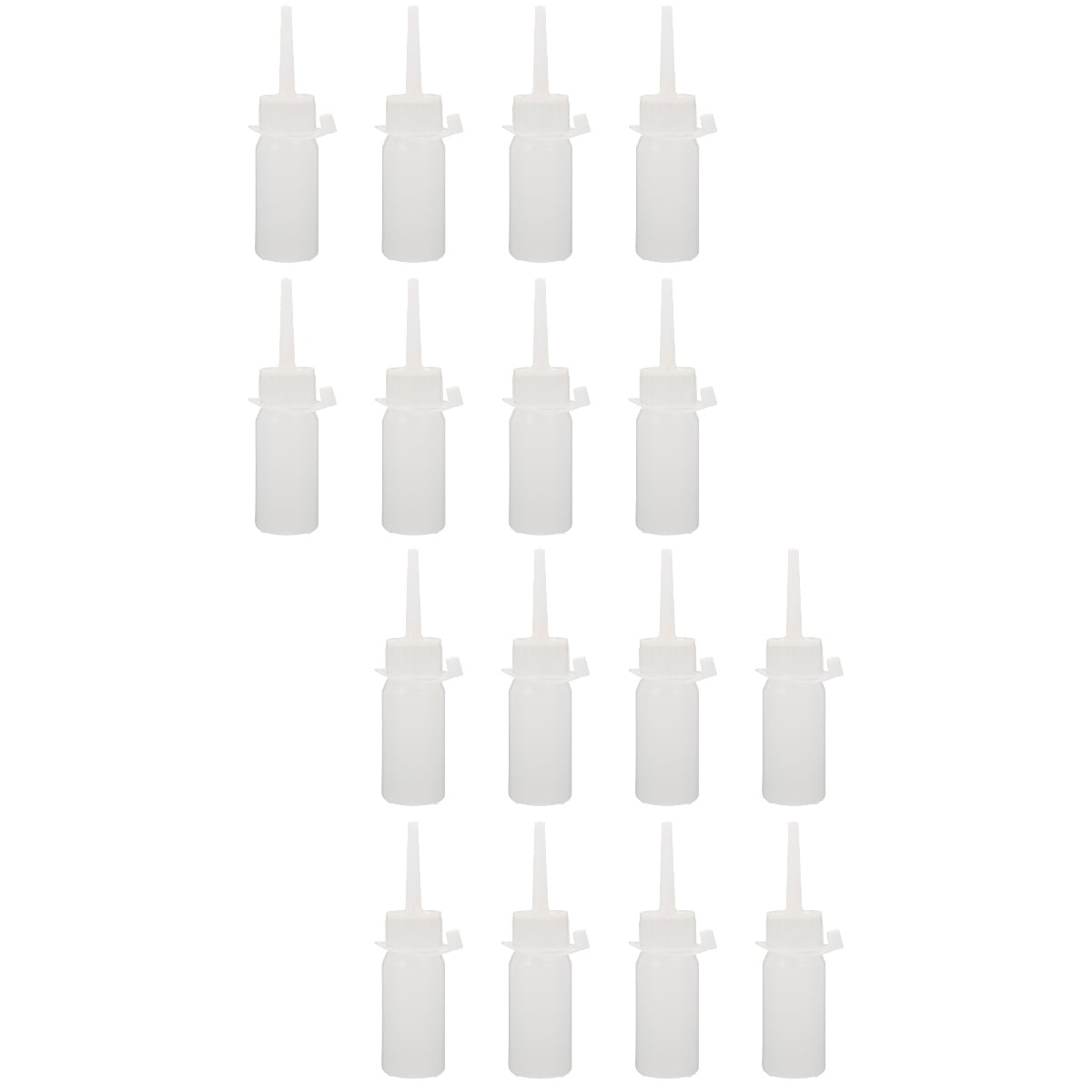 MLINS 60 Pcs Plastic Needle Tip Applicator Dropper Bottles Glue Dropper ...