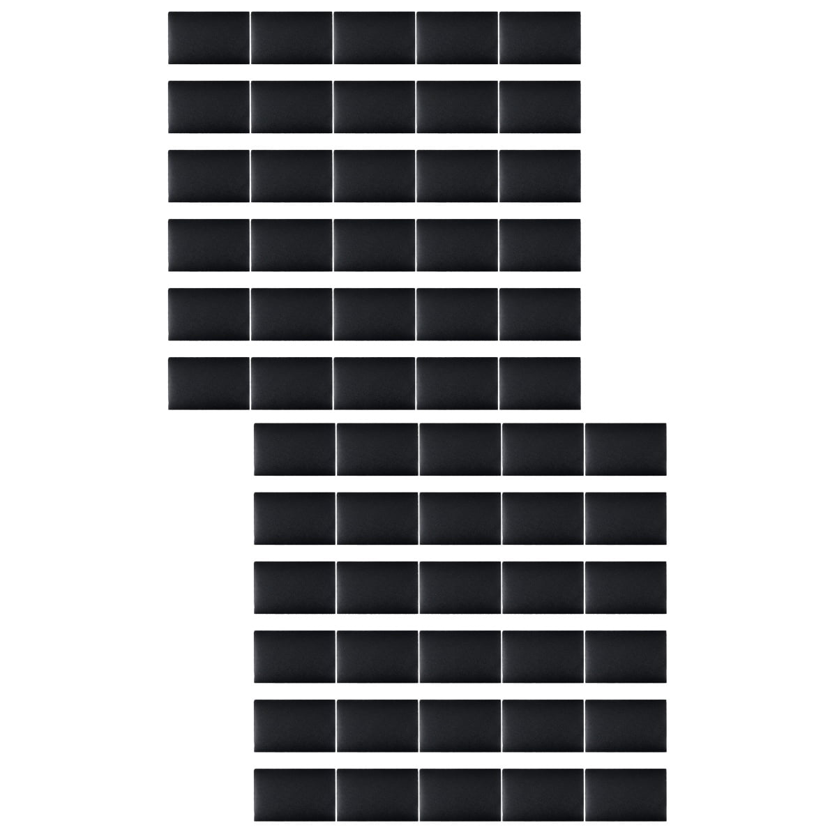 MLINS 60 Sheets Dry Erase Sheet Boards Removable Home Board Sheet ...