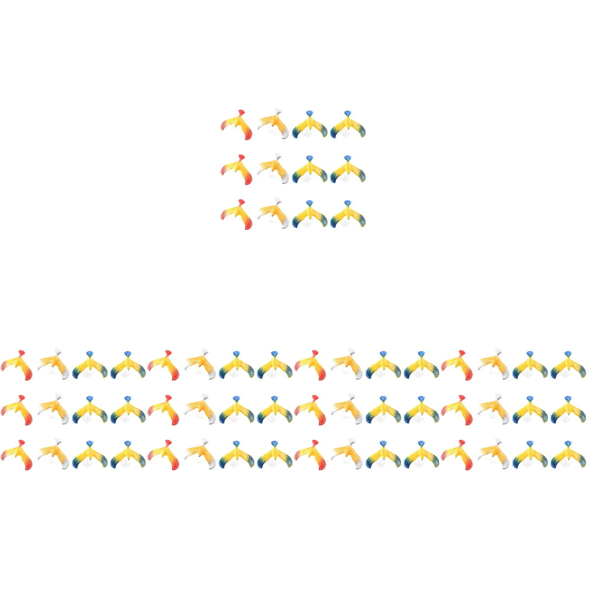 MLINS 60 pcs Balance Bird Gravity Bird Eagle Toys Children Physical ...