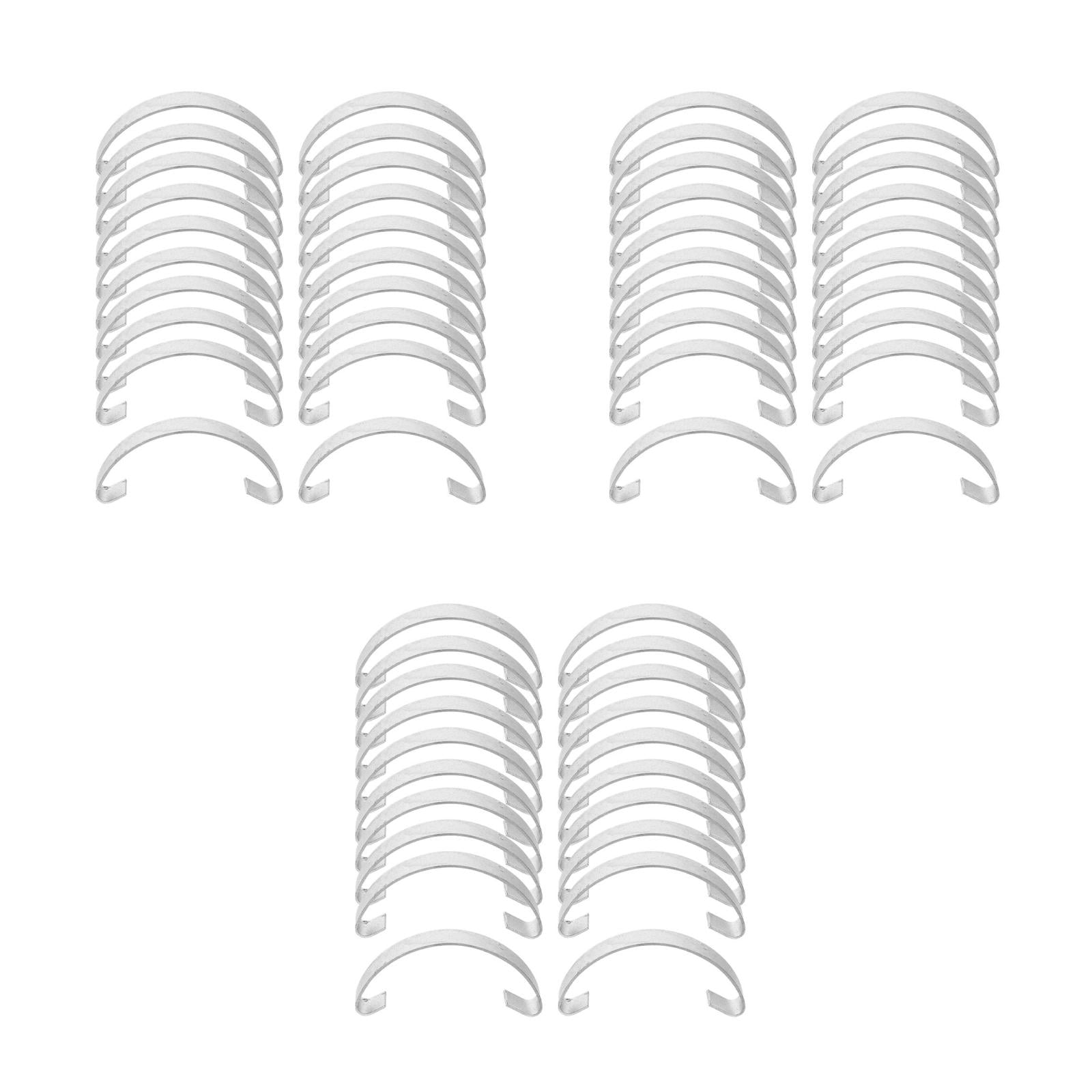 MLINS 60 pcs Chicken Cage Door Hooks Durable Steel Hook for Poultry ...