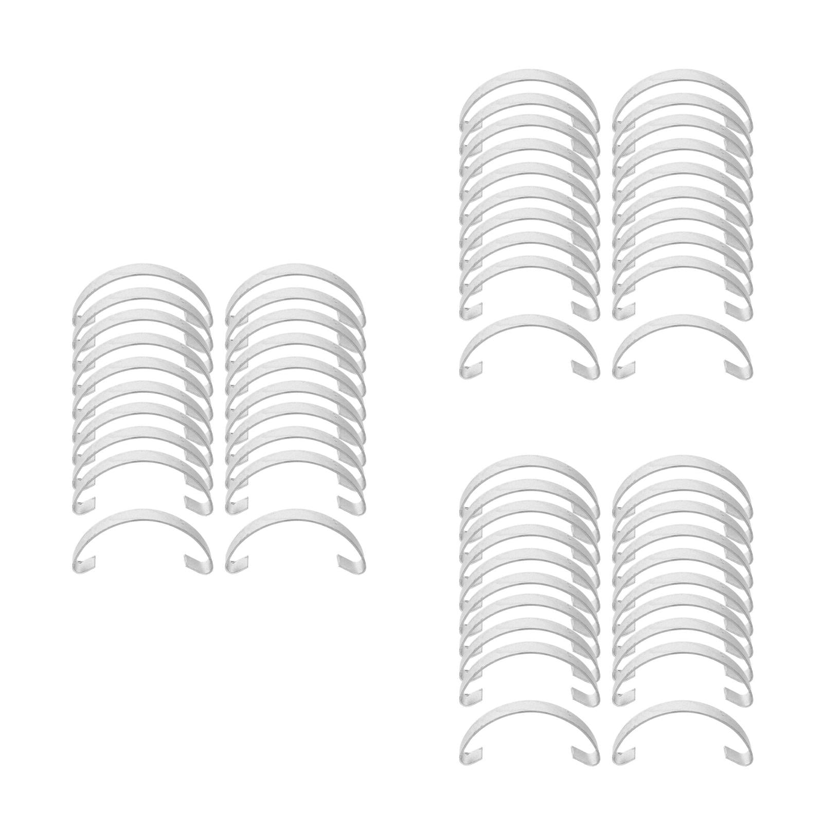 MLINS 60 pcs Chicken Cage Door Hooks Durable Steel Hook for Poultry ...