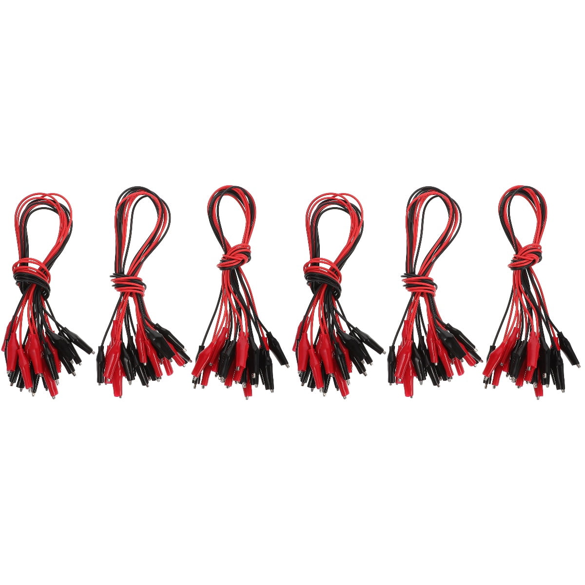 MLINS 60 pcs Electric Leads Cable Connect Line Plastic Testing Leads ...