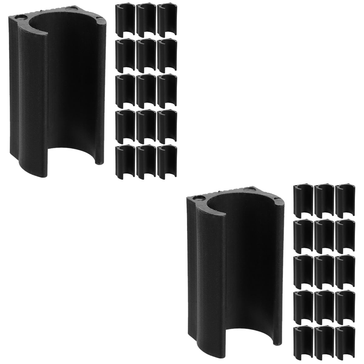 MLINS 60 pcs Furniture Foot Caps Replacement Chair Legs Caps Floor ...