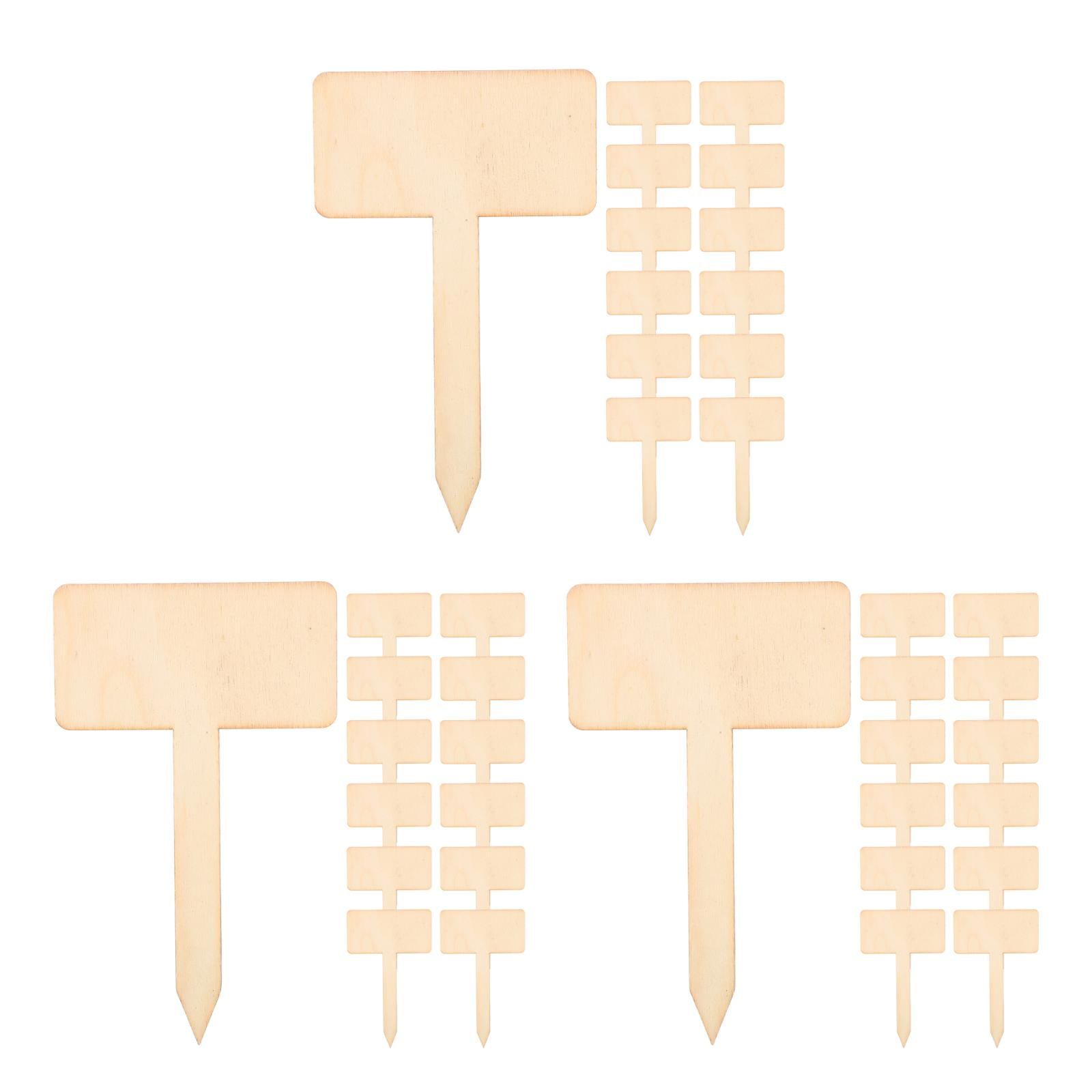 MLINS 60 pcs Plant Label Stakes Tree Tags Plant Markers For Outdoor ...