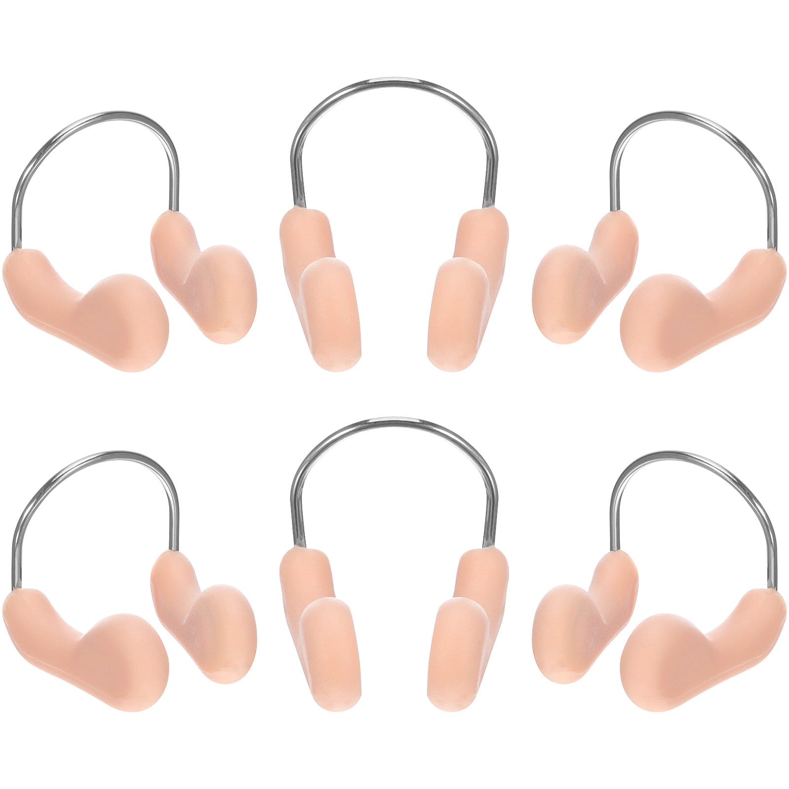 MLINS 60 pcs Swimming Nose Clips Water Pool Nose Plug Silicone Nose ...