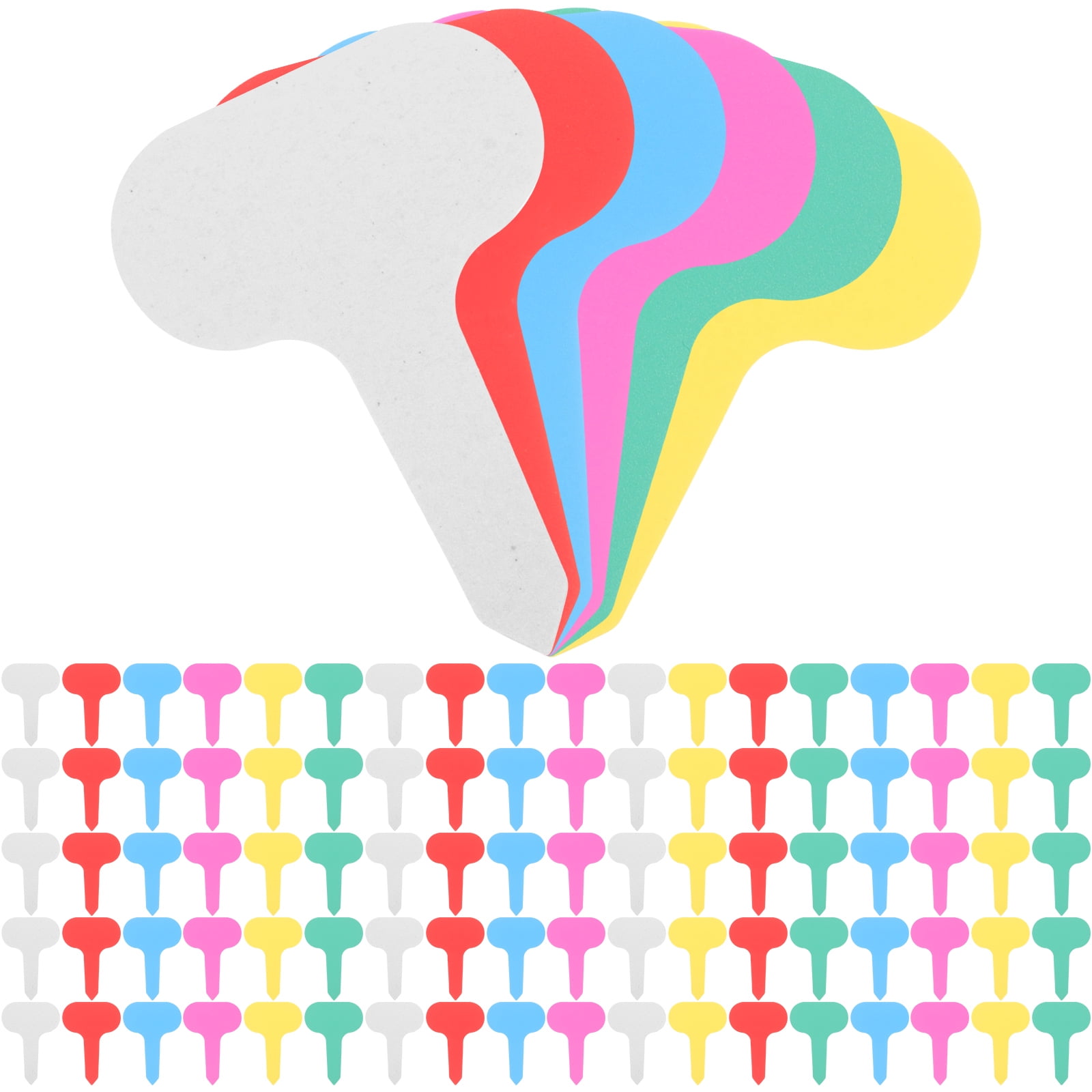 MLINS 600 Pcs Plant Name Tag Plastic Plants Labels Reusable Tags ...