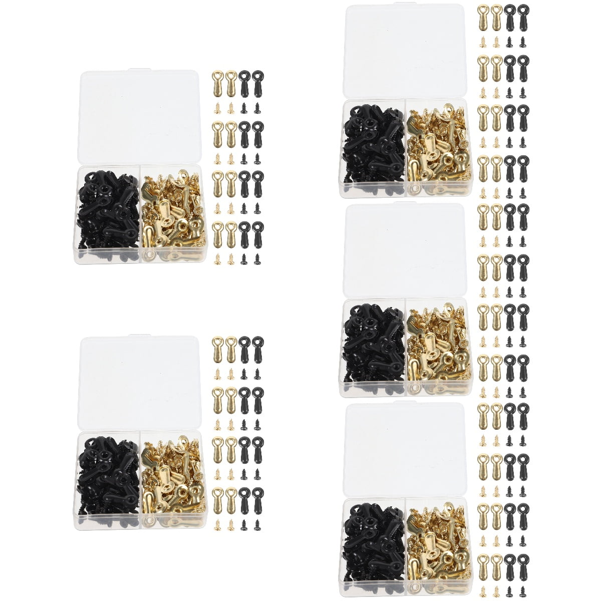 MLINS 600 pcs Frames Turn Buttons Picture Frame Hardware with Screws ...
