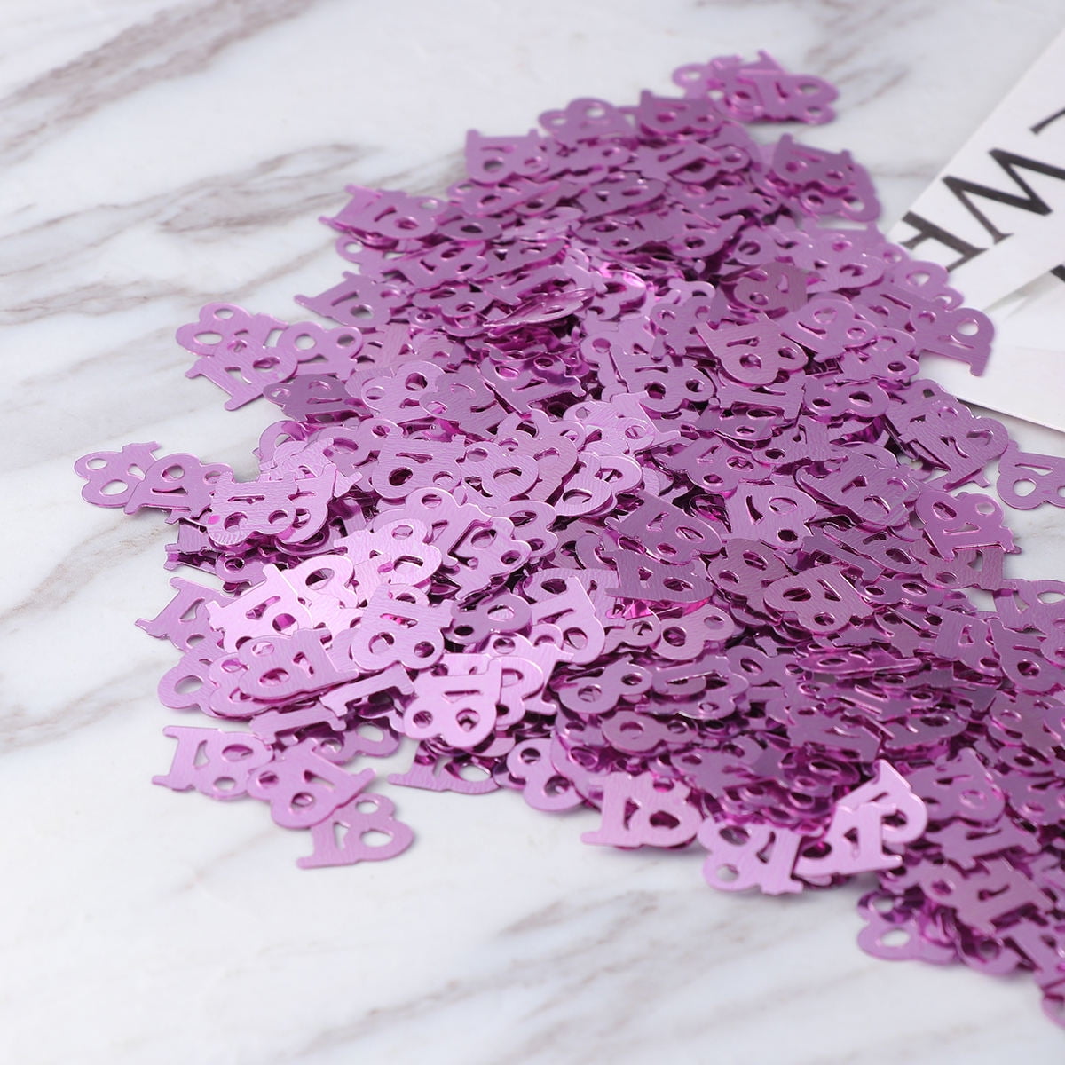 MLINS 600PC Monochrome Digital Birthday Confetti Party Happy Throwing ...