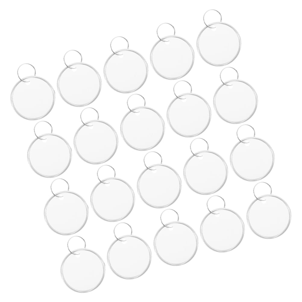 MLINS 60pcs Key Tags With Split Rings For Office And Industrial Use ...