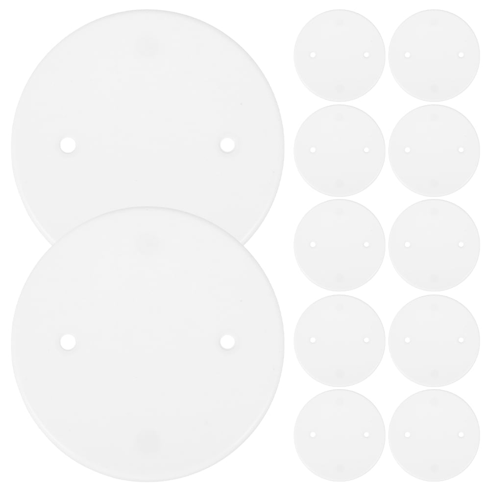MLINS 60pcs Electrical Outlet Cover Replacement Round Electrical Panel ...