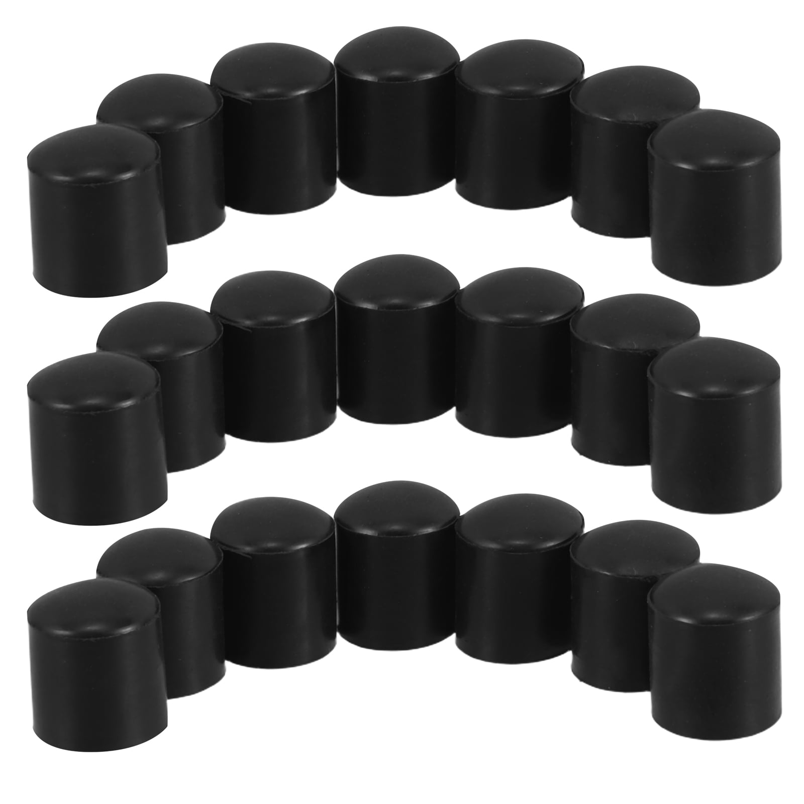 MLINS 60pcs Round Chair Tips Floor Protectors Non Slip Caps Stool Leg ...