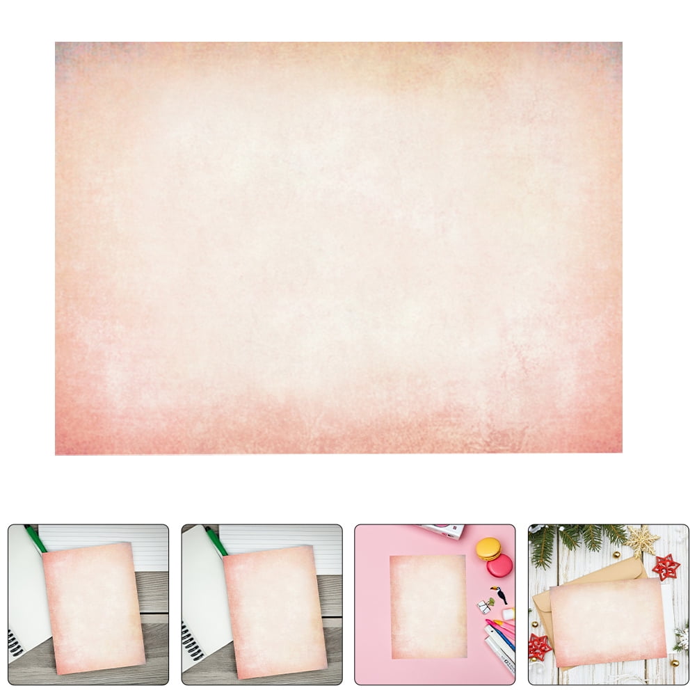 MLINS 60pcs Vintage Letter Writing Paper DIY Journal Decoration A4 ...