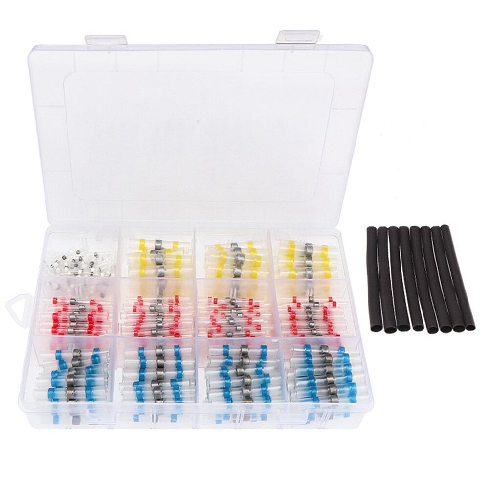 MLINS 620pcs Insulated Electrical Terminals Butt Splices for Marine ...