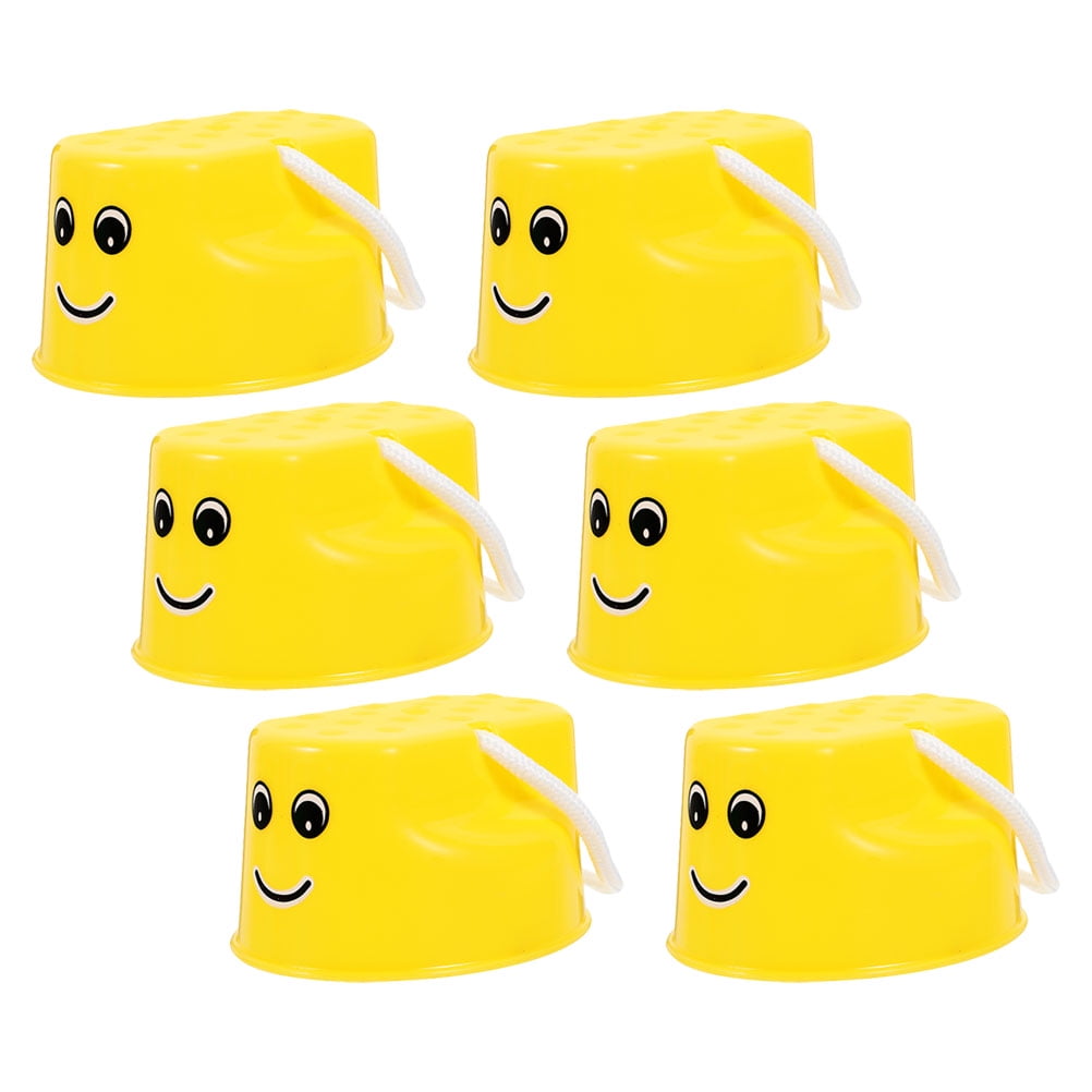 MLINS 6Pcs Balancing Stilts Plastic Walking Stilts Feet Toys ...