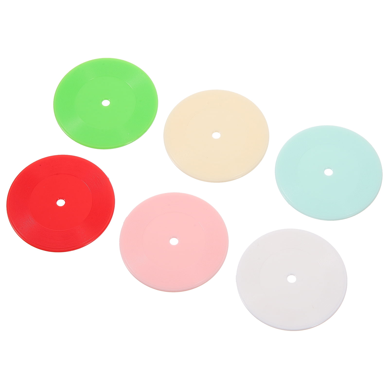 MLINS 6Pcs Doll House Miniature Decoration Vintage Mini Record Model ...