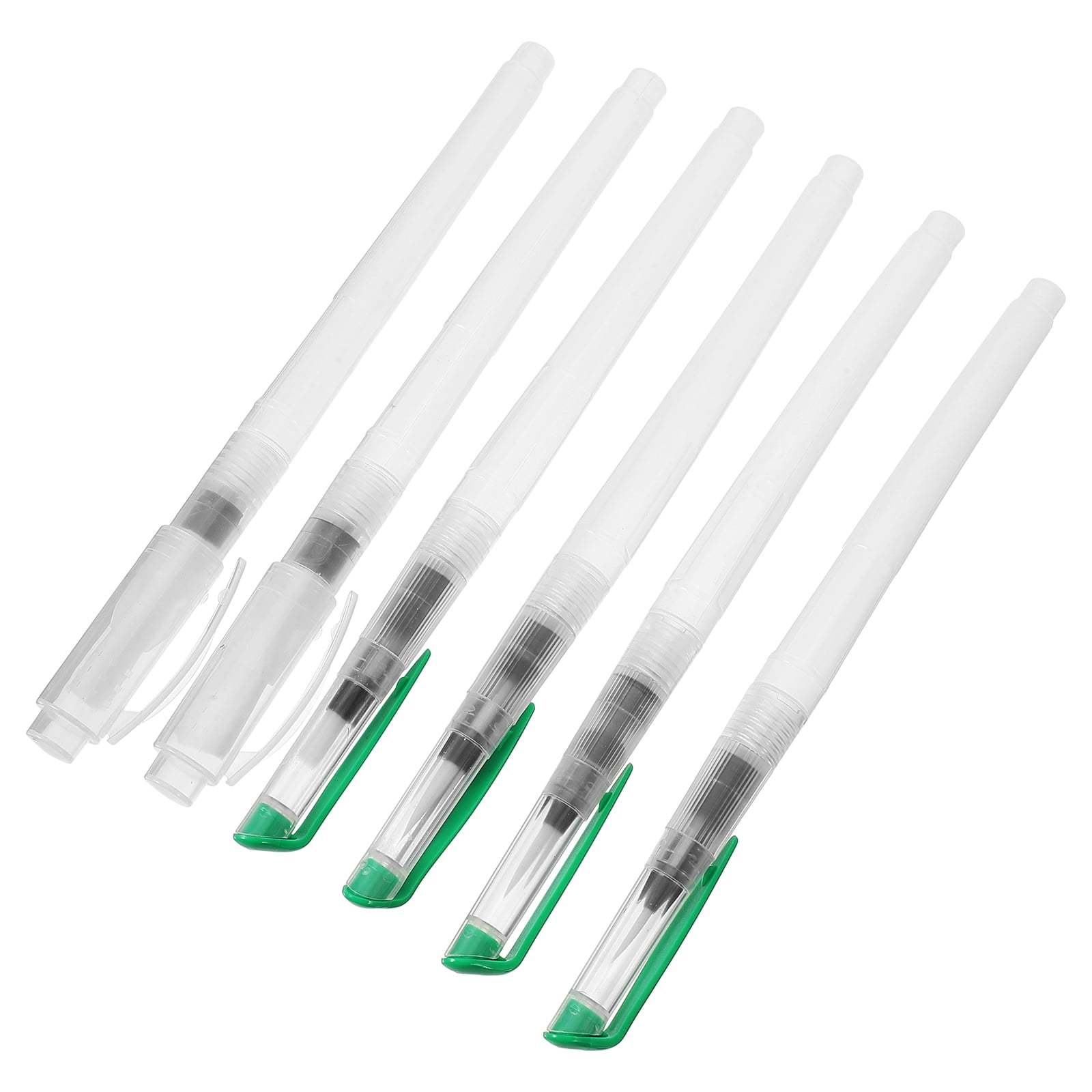 MLINS 6Pcs Refillable Watercolor Painting Pens Reusable Brush Pen for ...