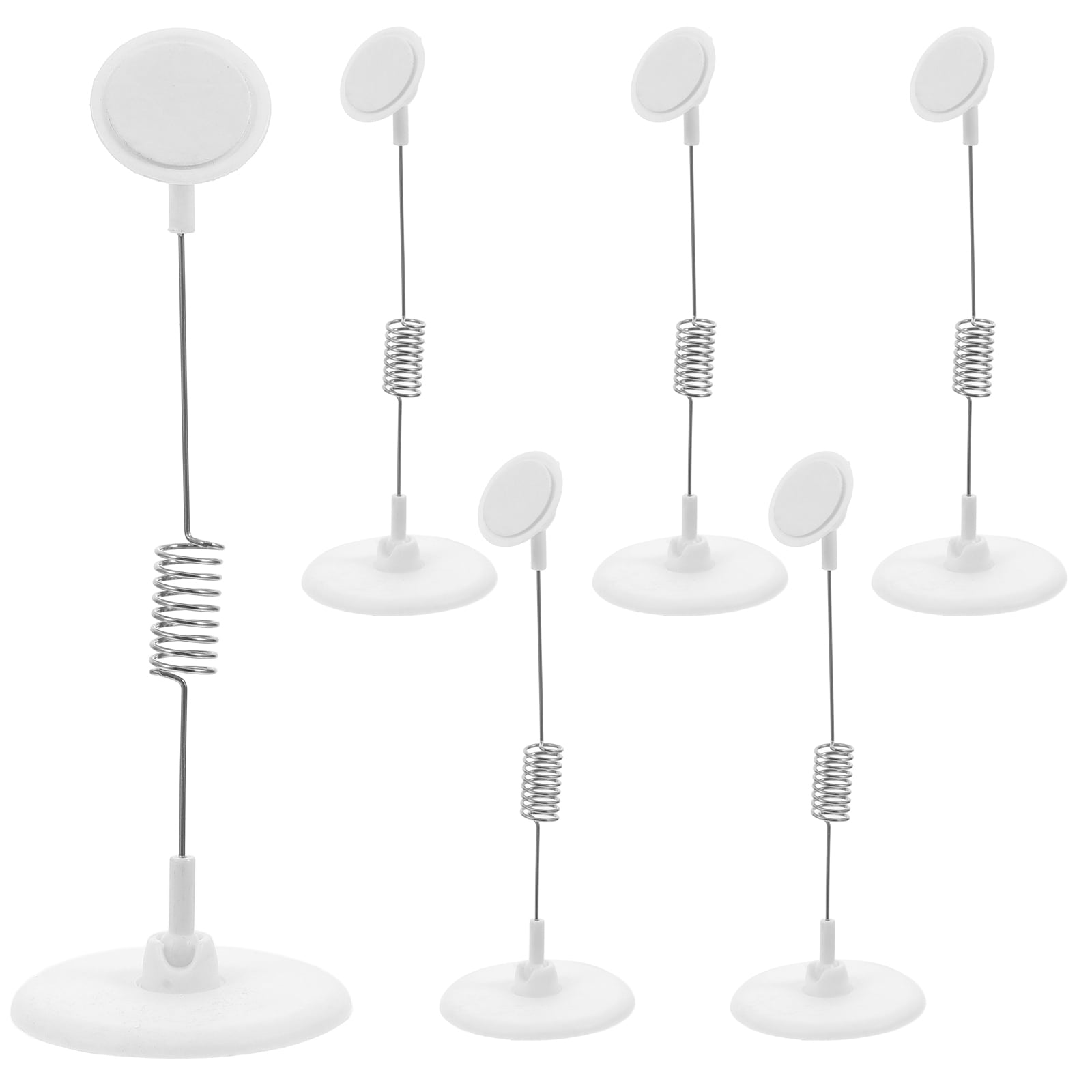 MLINS 6pcs Adhesive Tag Holder For Display Standing Sign Holder Grocery ...