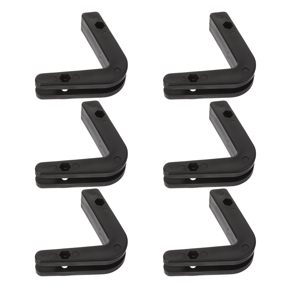 MLINS 6pcs Barbell Storage Hooks Small V Shaped Hanger Wall Mounted ...