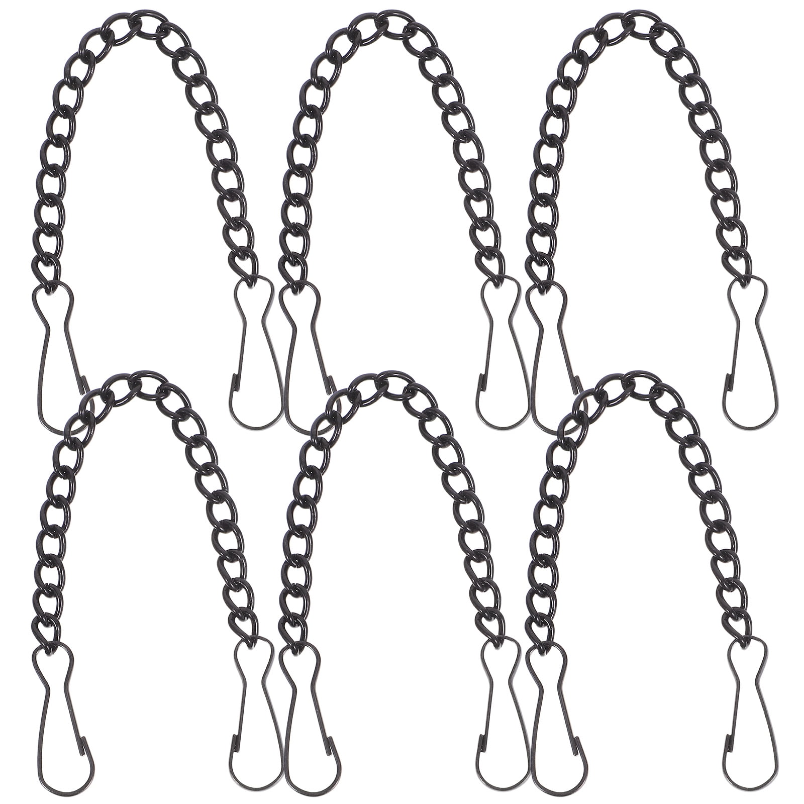 MLINS 6pcs Black Picture Hanging Chains Versatile Hanging Chains Glass ...