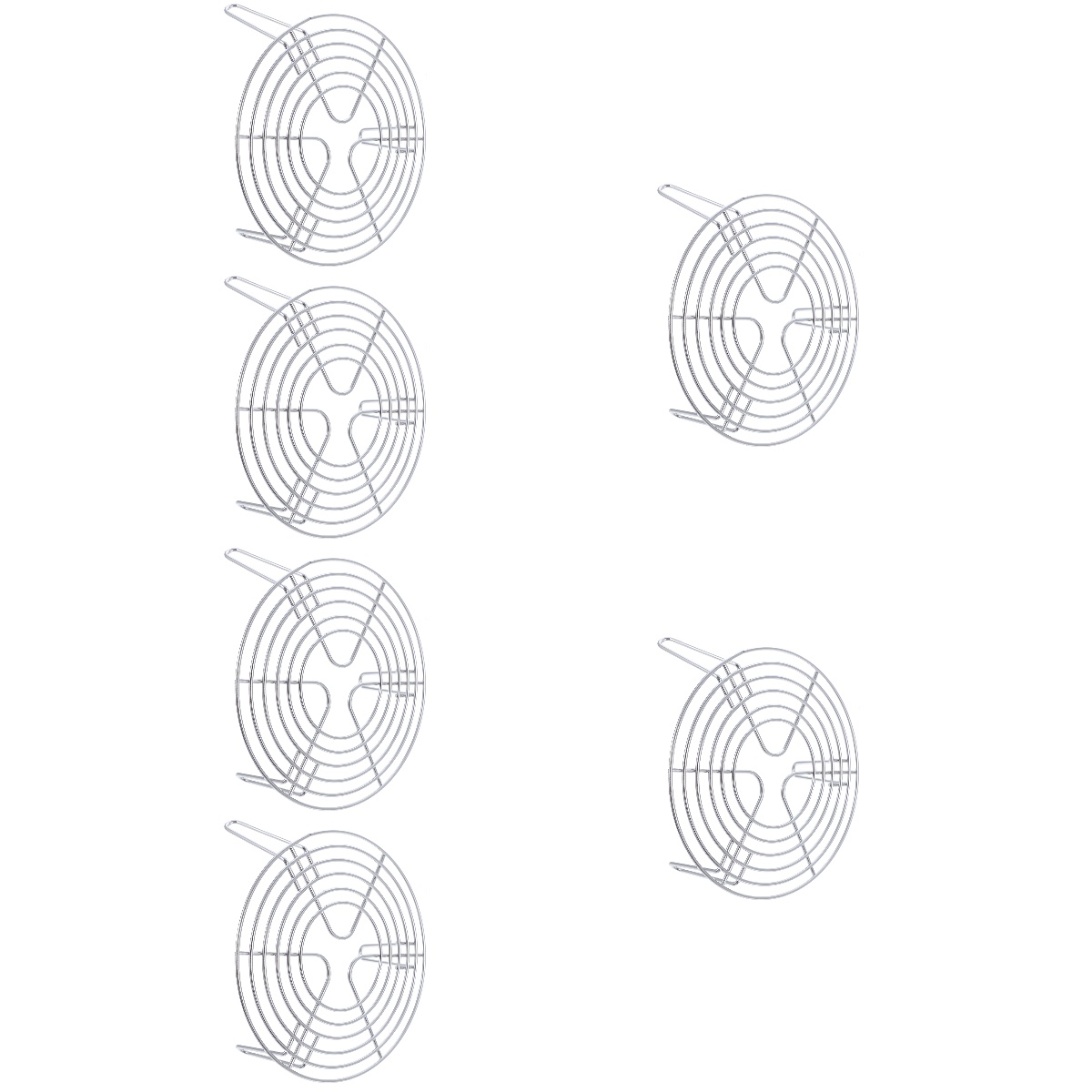 MLINS 6pcs Cooling Rack Heavy Duty Steam Rack Stainless Steamer Rack ...