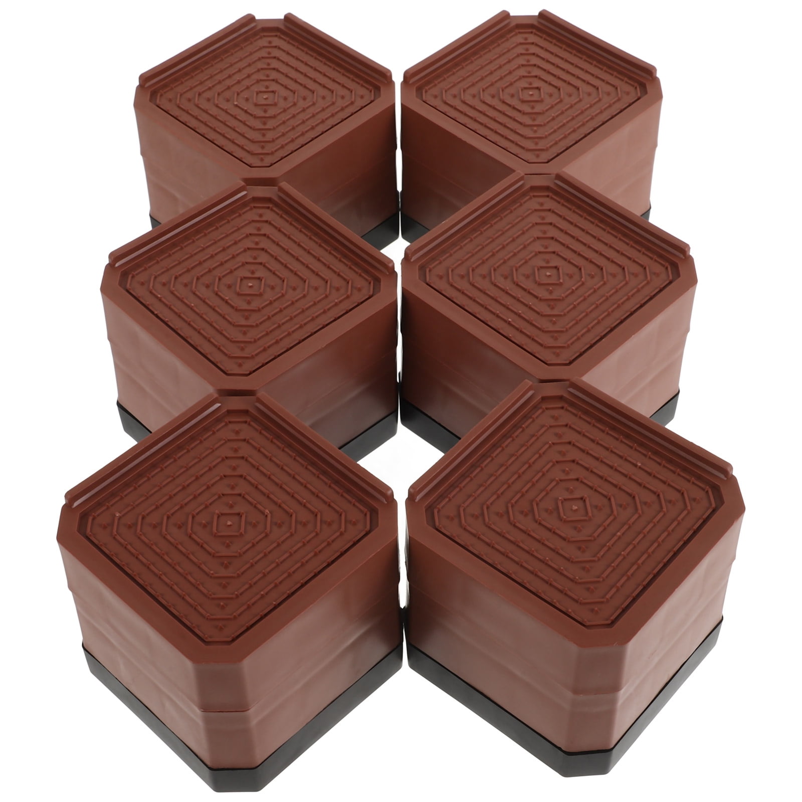 MLINS 6pcs Couch Risers Washing Machine Leveling Pads Washing Machine ...