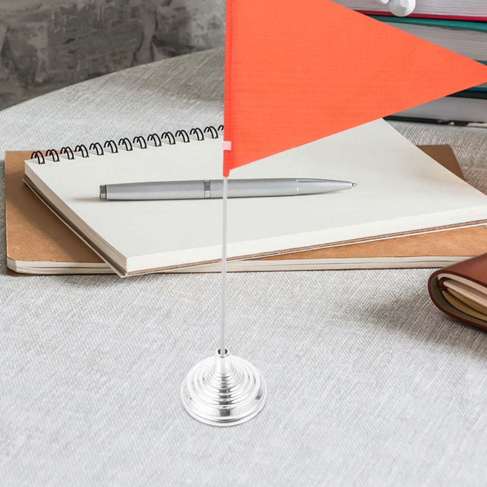 MLINS 6pcs Desktop Flagpole Base Plastic Pedestal For Flagpole Mini ...