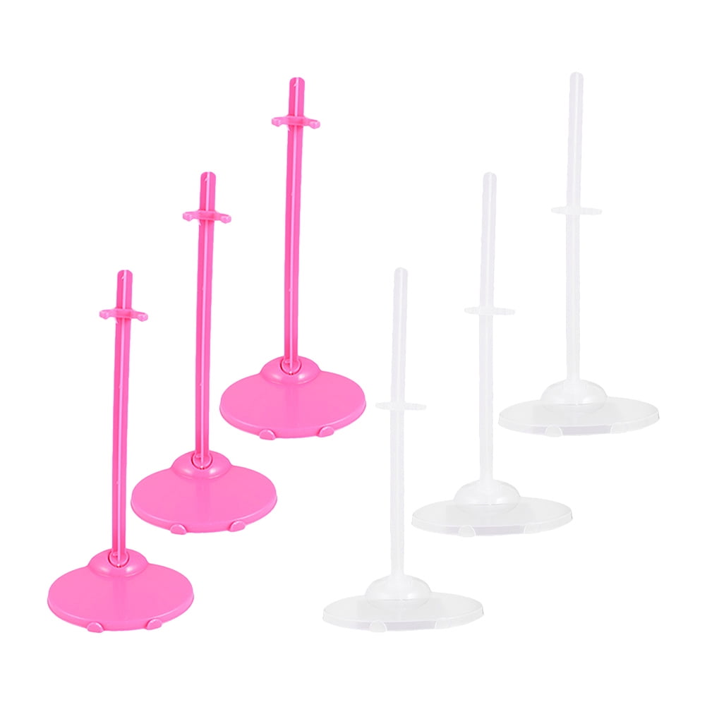MLINS 6pcs Doll Support Stands Action Figure Display Stands Small Dolls ...