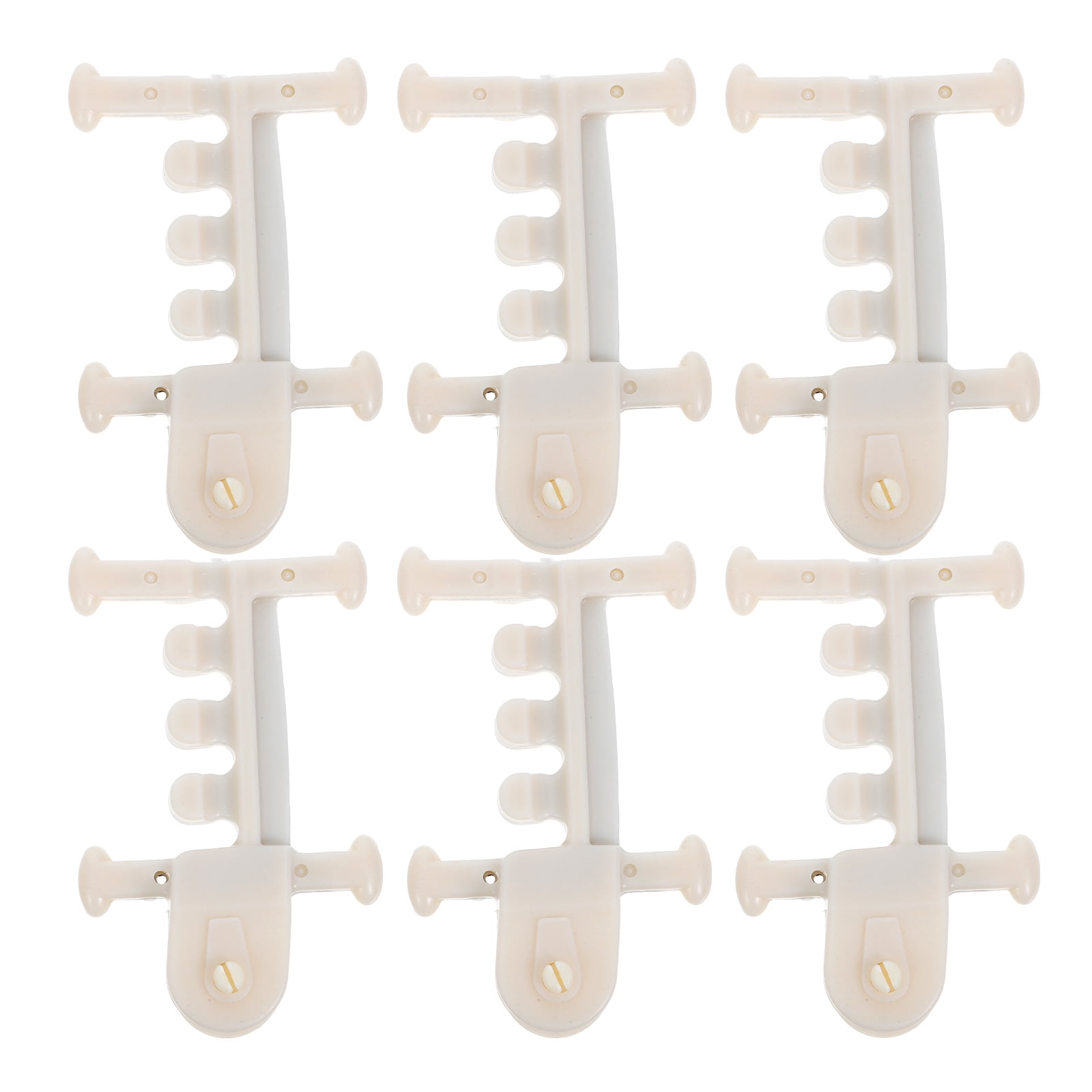 MLINS 6pcs Greenhouse Clamps Air Vent Tube Clips for Greenhouse Film ...