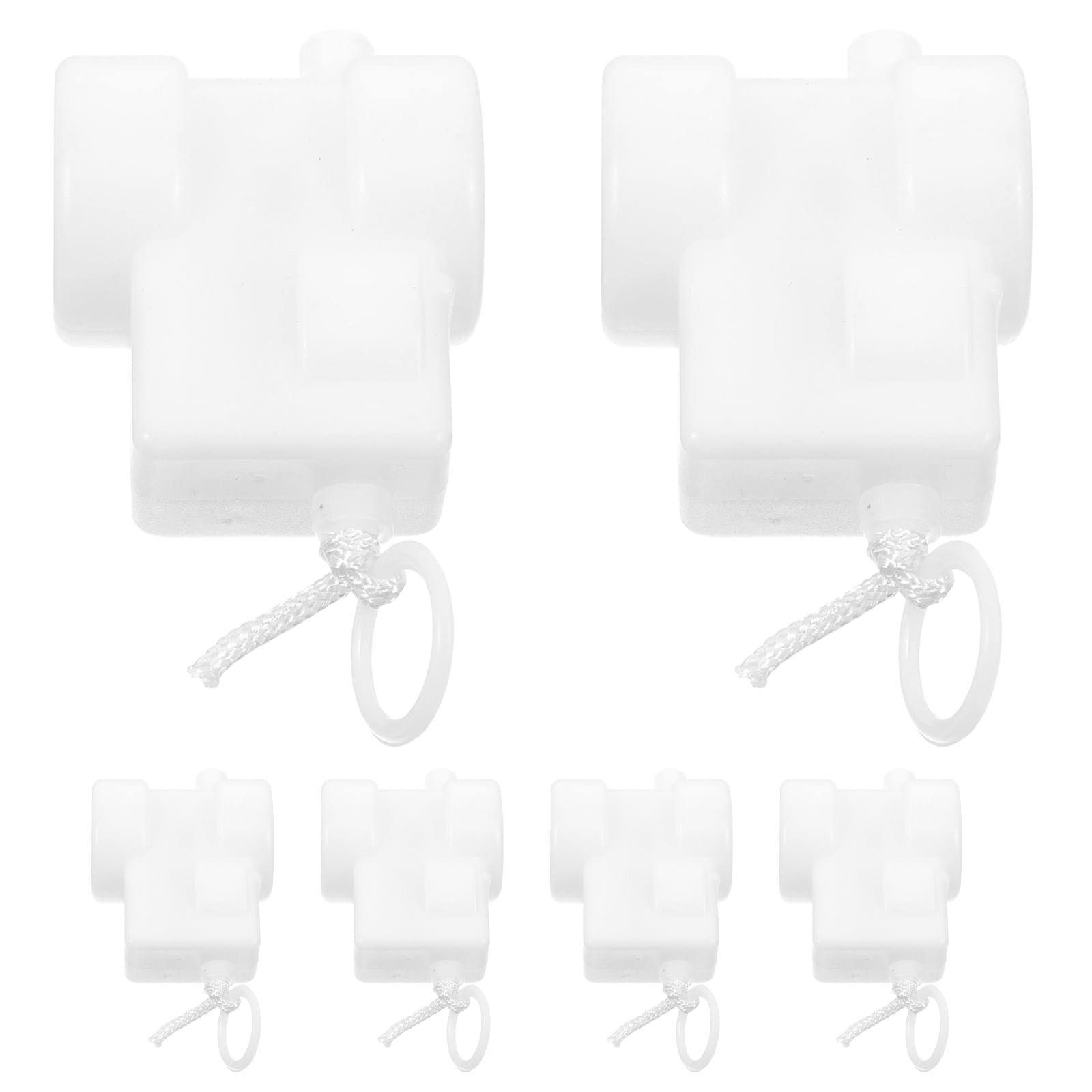 MLINS 6pcs Micro Vibration Mechanism Movement Dual-Wheel Pull String ...