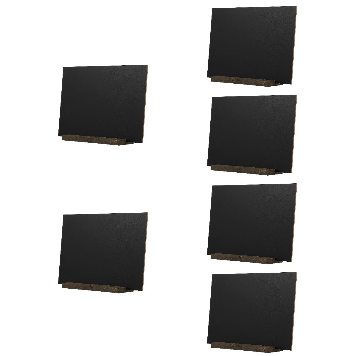 MLINS 6pcs Mini Chalk Board Sign Tabletop Double Sided Chalkboard ...