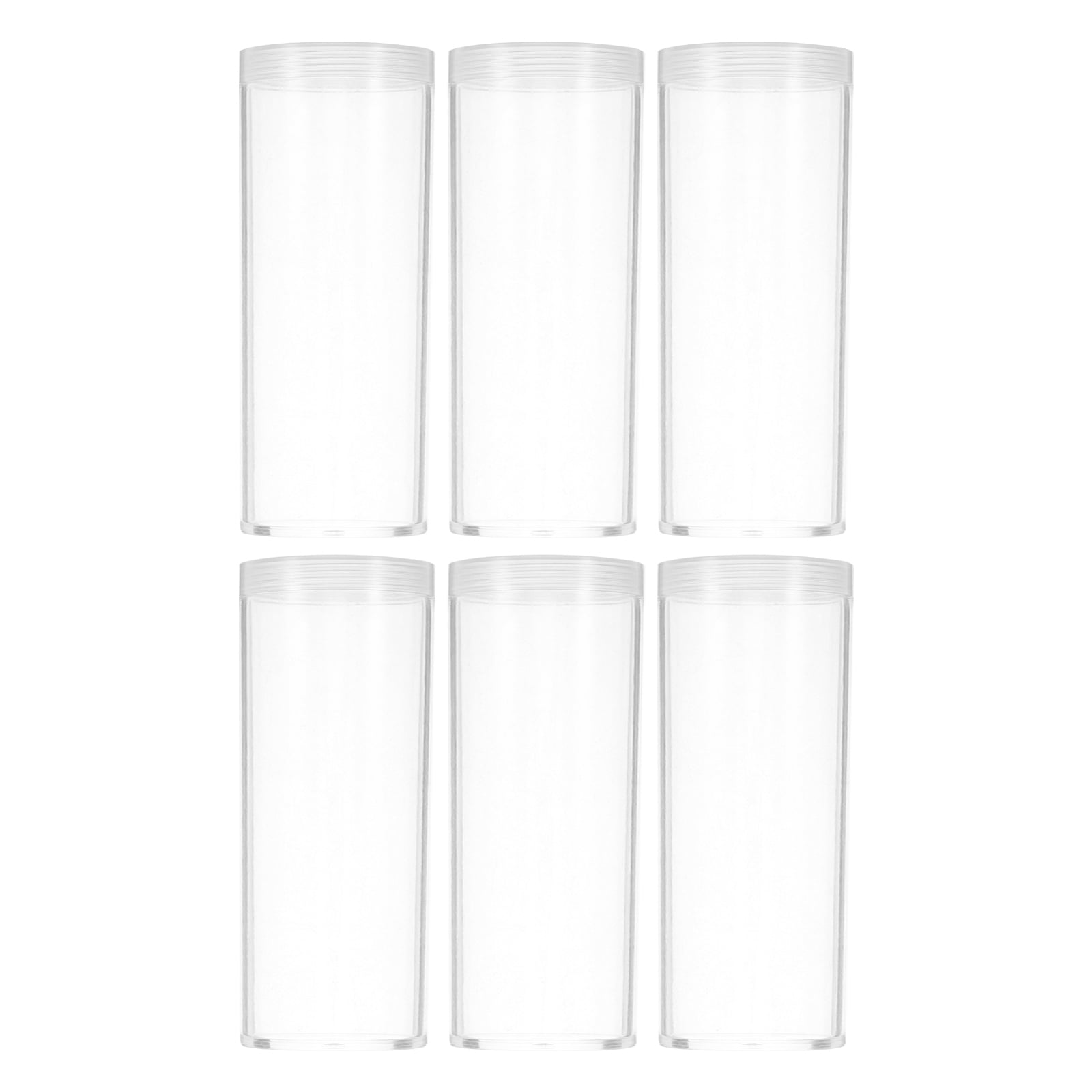 MLINS Transparent Coin Storage Tubes for Loose Coins with ABS Material ...