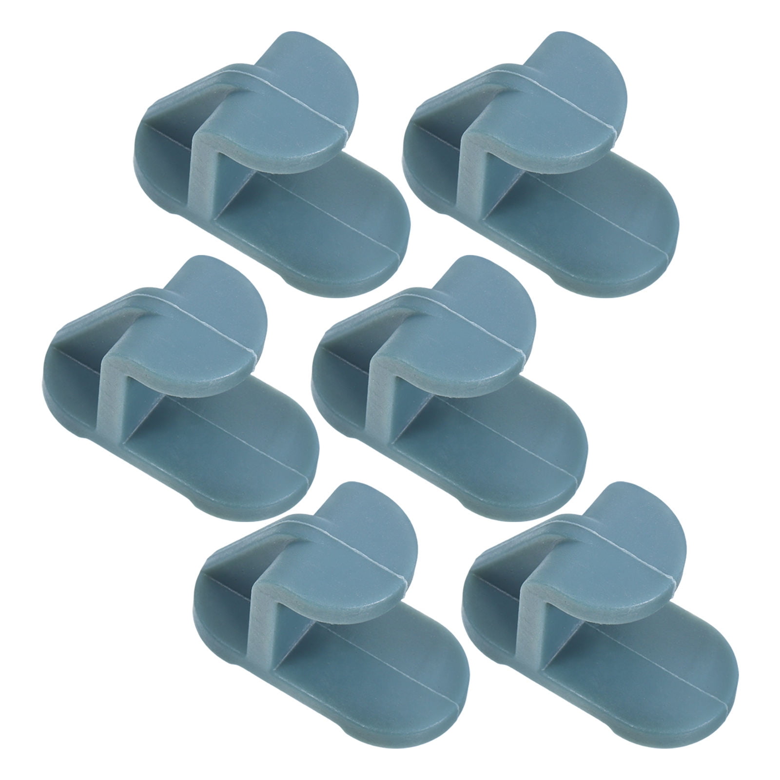 MLINS 6pcs Refrigerator Shelf Clips Freezer Shelf Holders Plastic Shelf ...