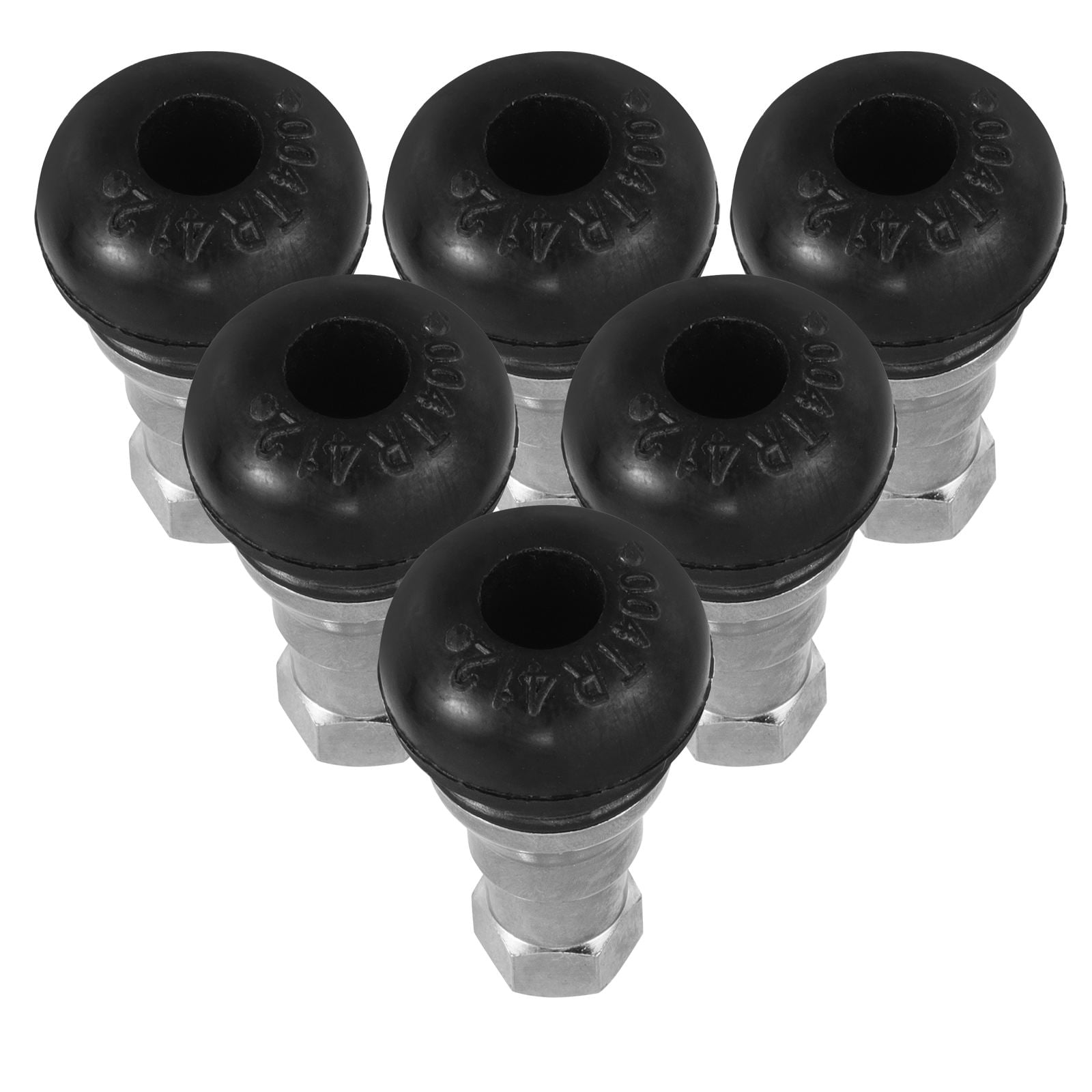 MLINS 6pcs Snap-In Tubeless Tire Valve Stems High Strength Rubber Valve ...