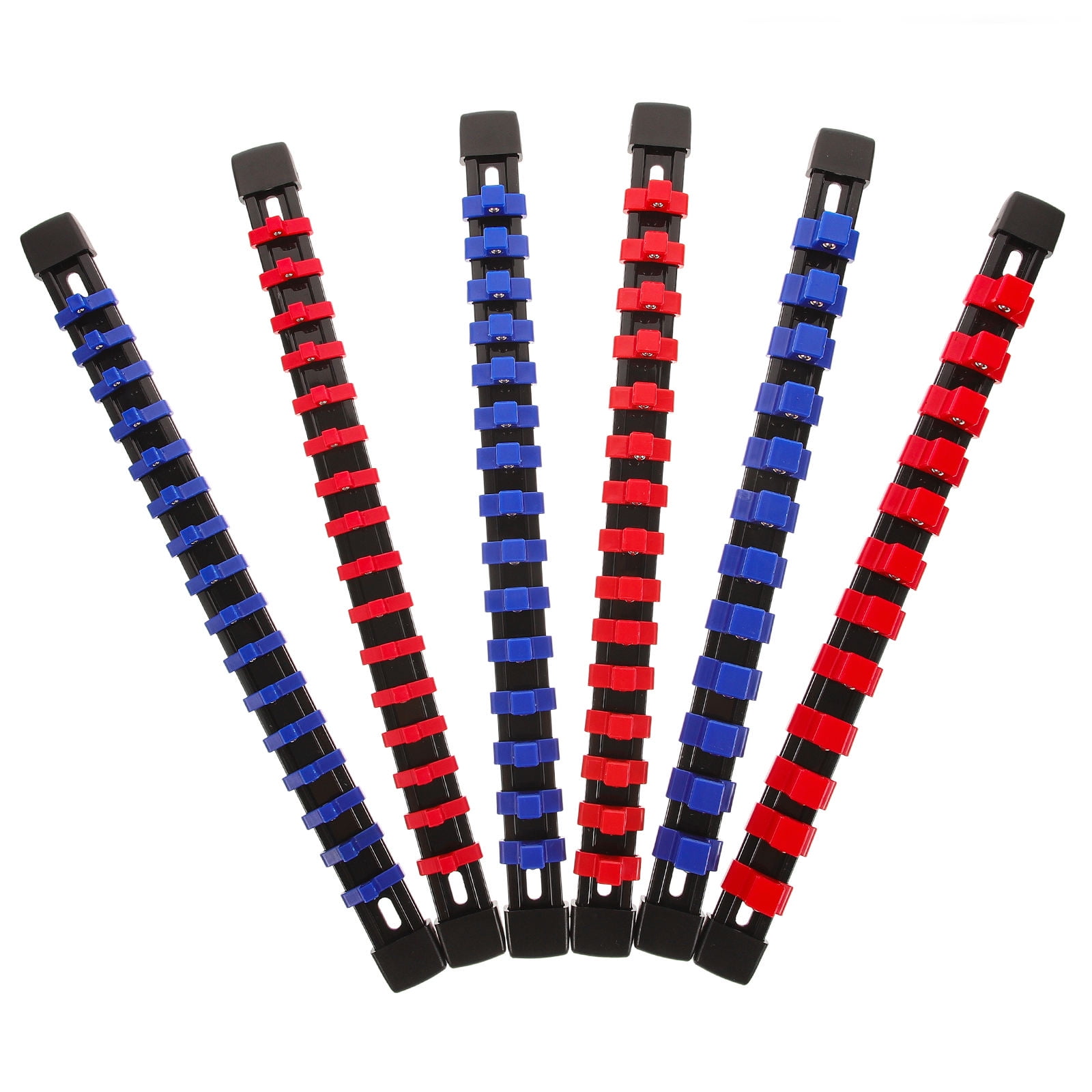 MLINS 6pcs Socket Holder Multi-functional Socket Rack Socket Organizer ...