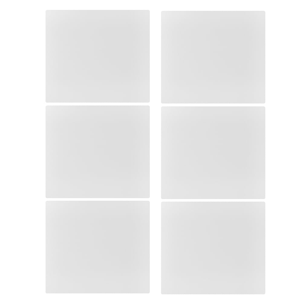 MLINS 6pcs Transparent PVC Mat 3D Printing Pen Clear Drawing Template ...