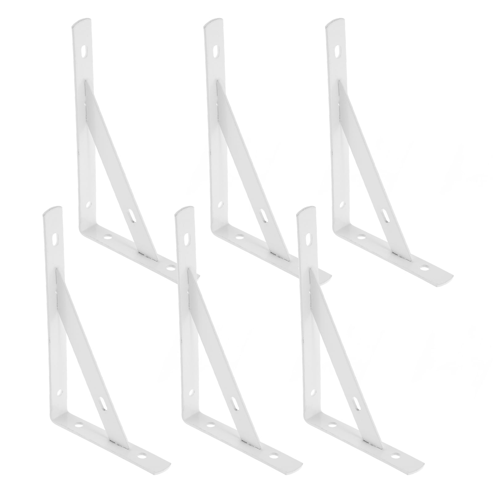 MLINS 6pcs Wall Shelf Brackets Hook Design Shelf Brackets Floating ...