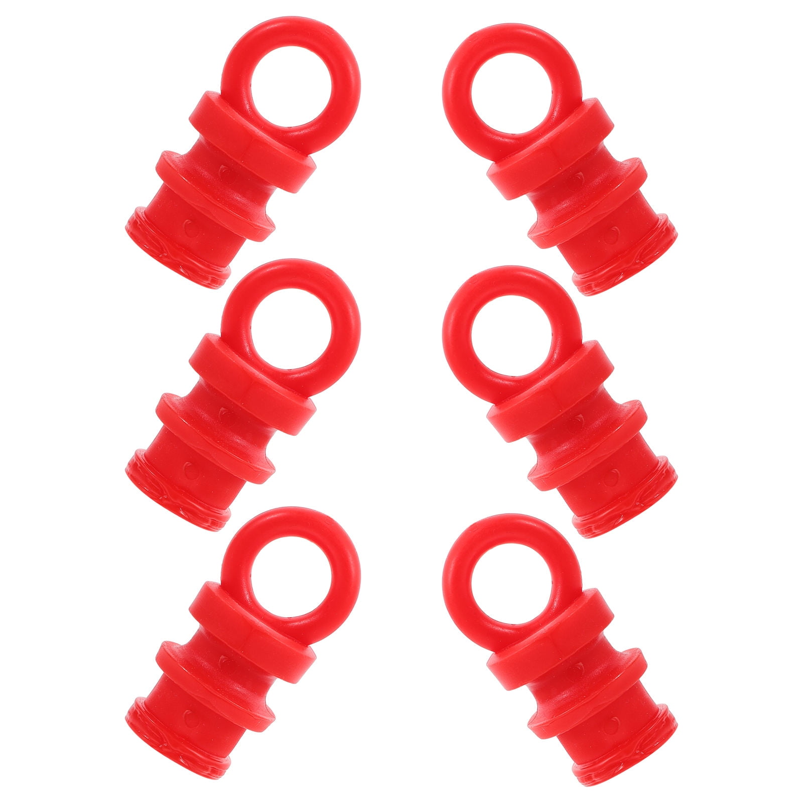 MLINS 6pcs Warning Column Caps End Caps Post Rubber Covers Chain Link ...