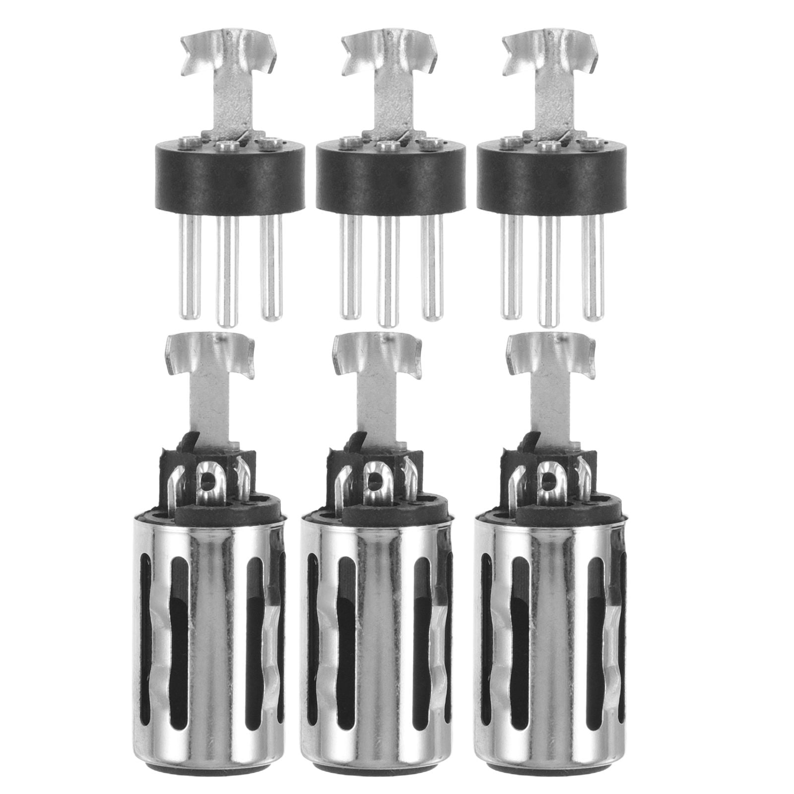 MLINS 6pcs XLR Adapter Set XLR Male to Female Couplers 3 Pin XLR ...