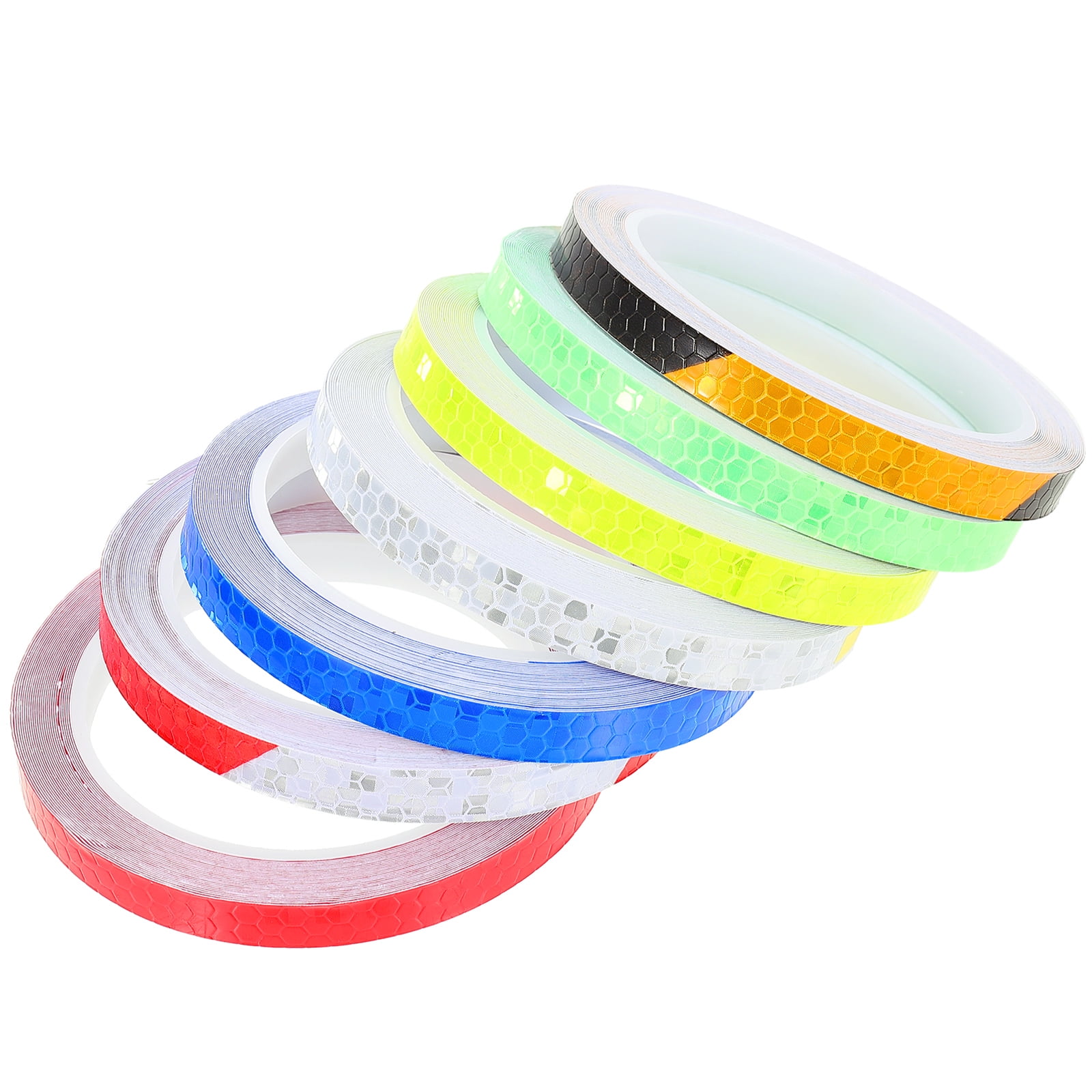 MLINS 7 Rolls Portable Bike Sticker Professional Reflective Rear Light ...