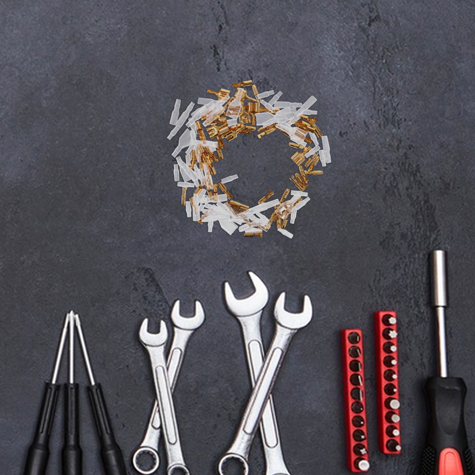 MLINS 70 Sets Motorcycle Connectors Insulated Terminal Kit Male And ...