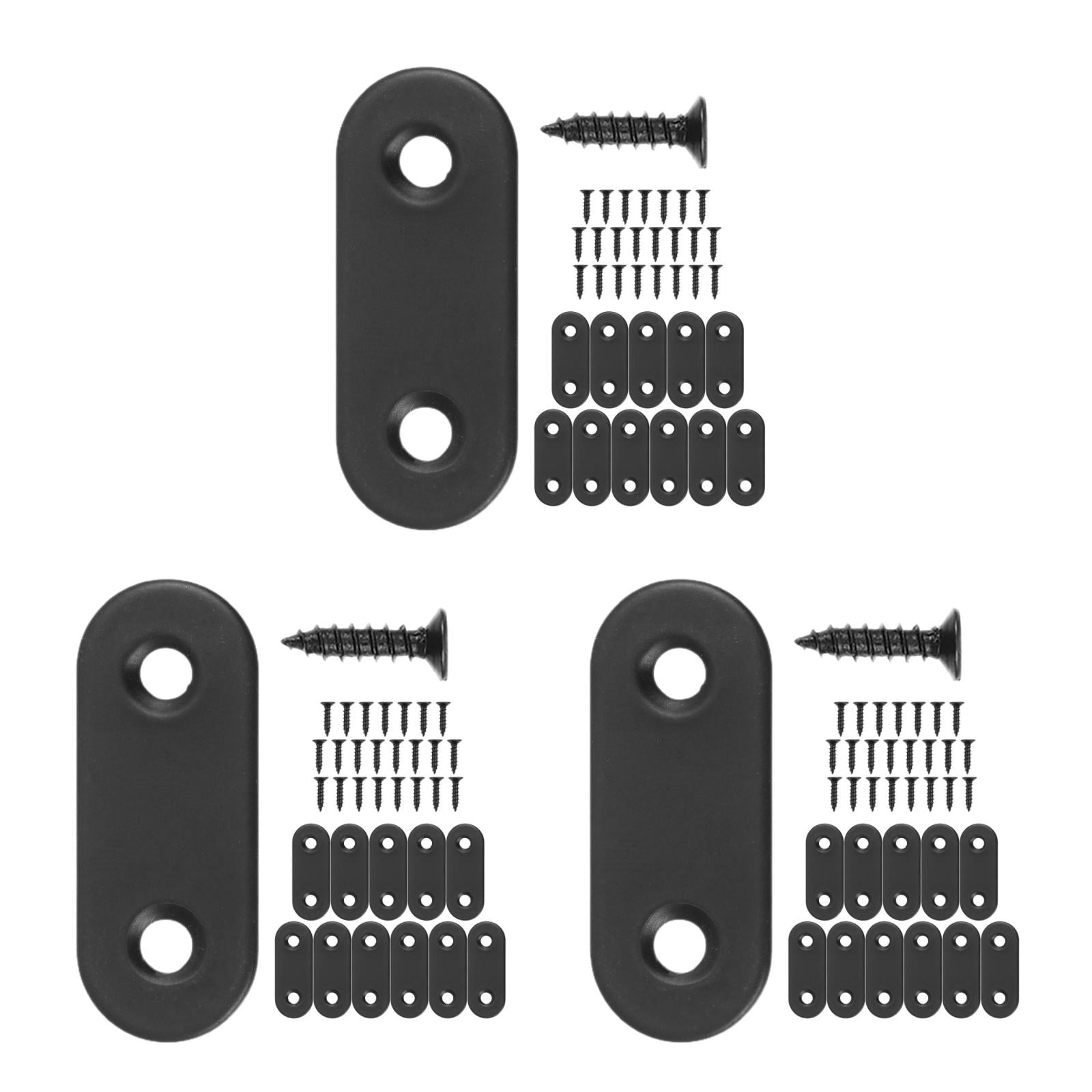 MLINS 72 pcs Flat Straight Brace Brackets Stainless Steel Mending ...