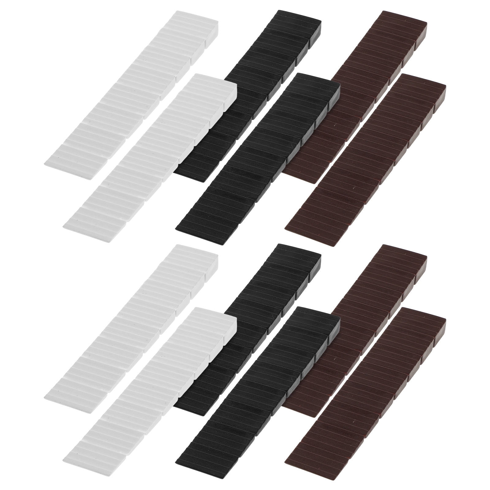 MLINS 72pcs Plastic Levelers Shims Furniture Levelers Toilet Shims For ...