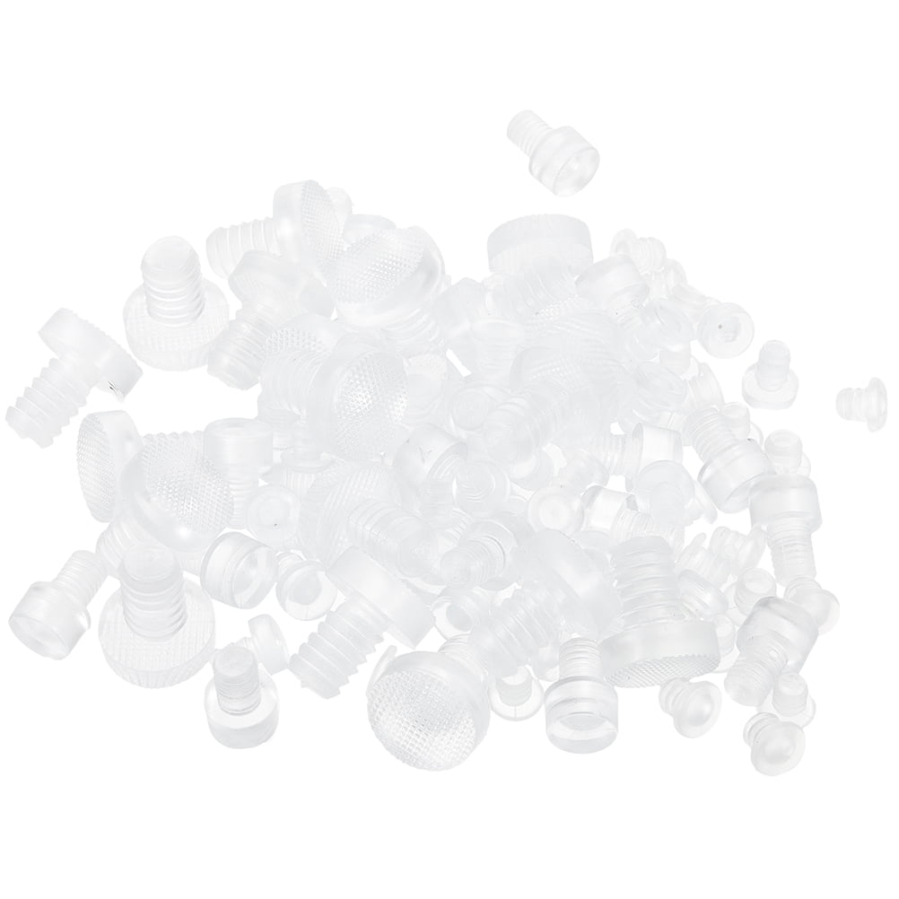 MLINS 75 Pcs Glass Table Top Pads Cabinet Bumpers Stopper Double Sided ...