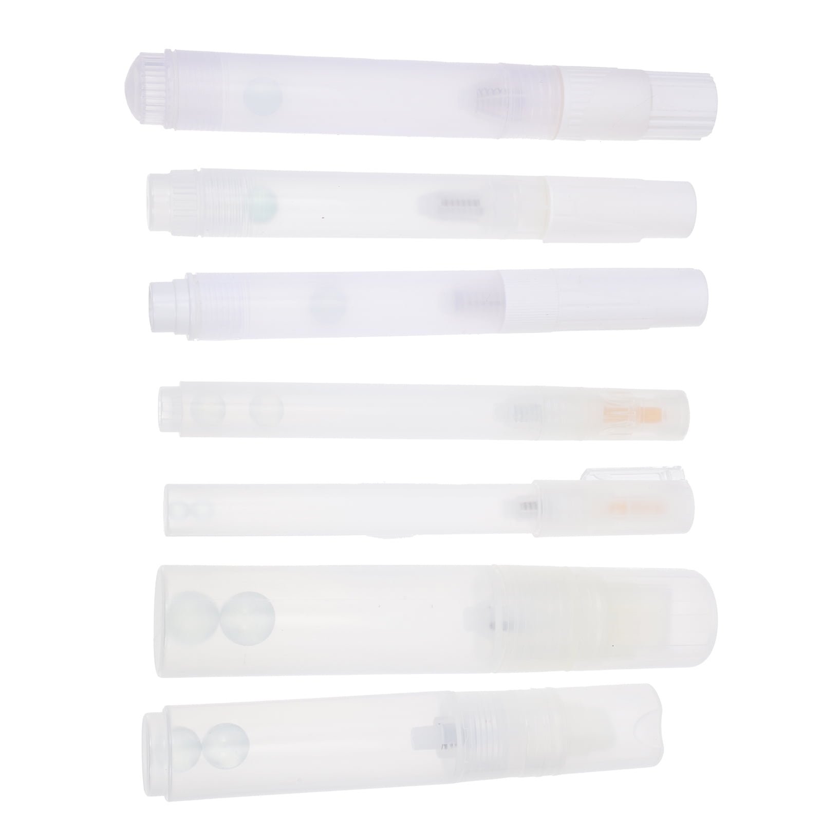 7Pcs Plastic Paint Pen Shells for Home Graffiti Pens with Replaceable ...