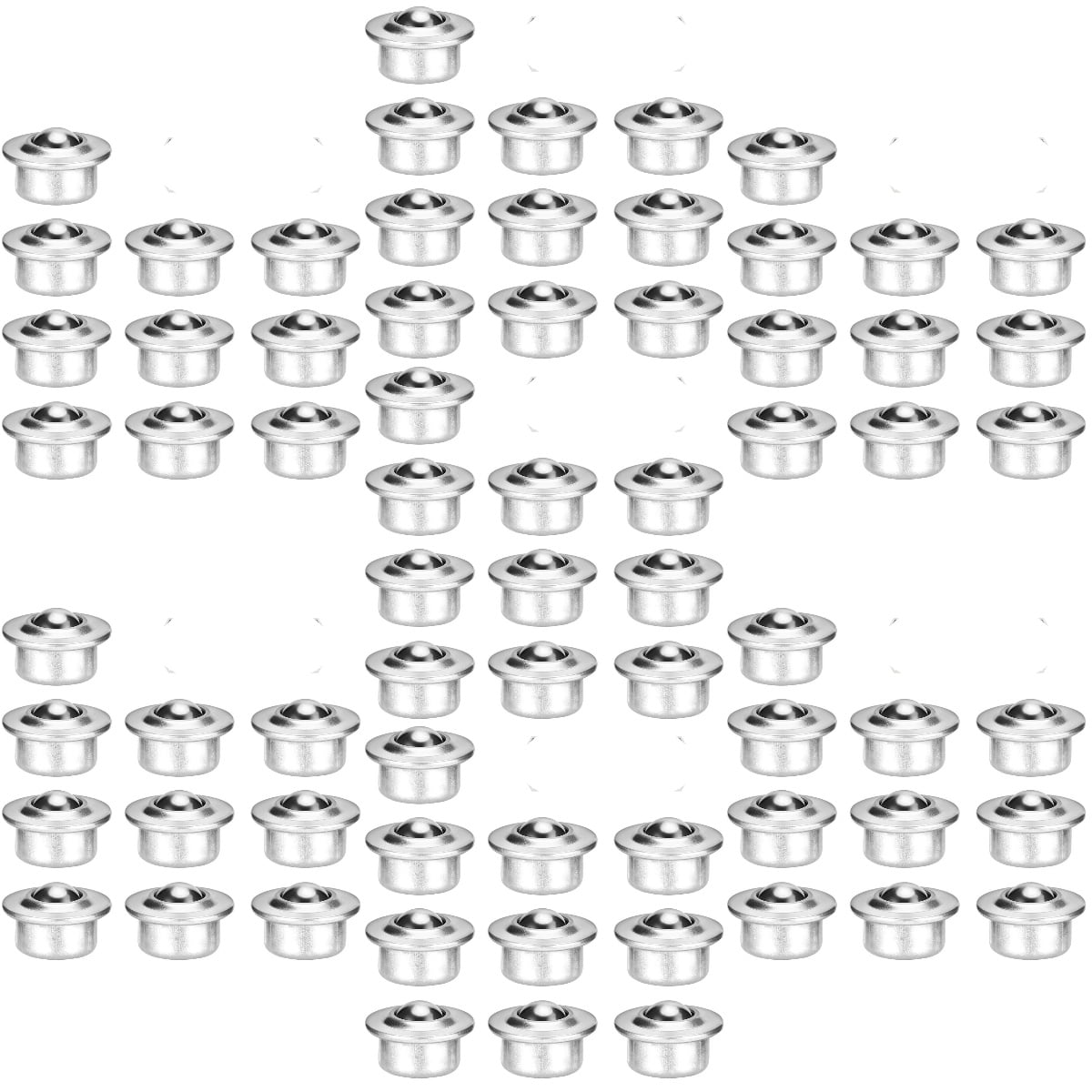 MLINS 7pcs UEETEK 10pcs Stainless Steel Universal Base Metal Ball ...