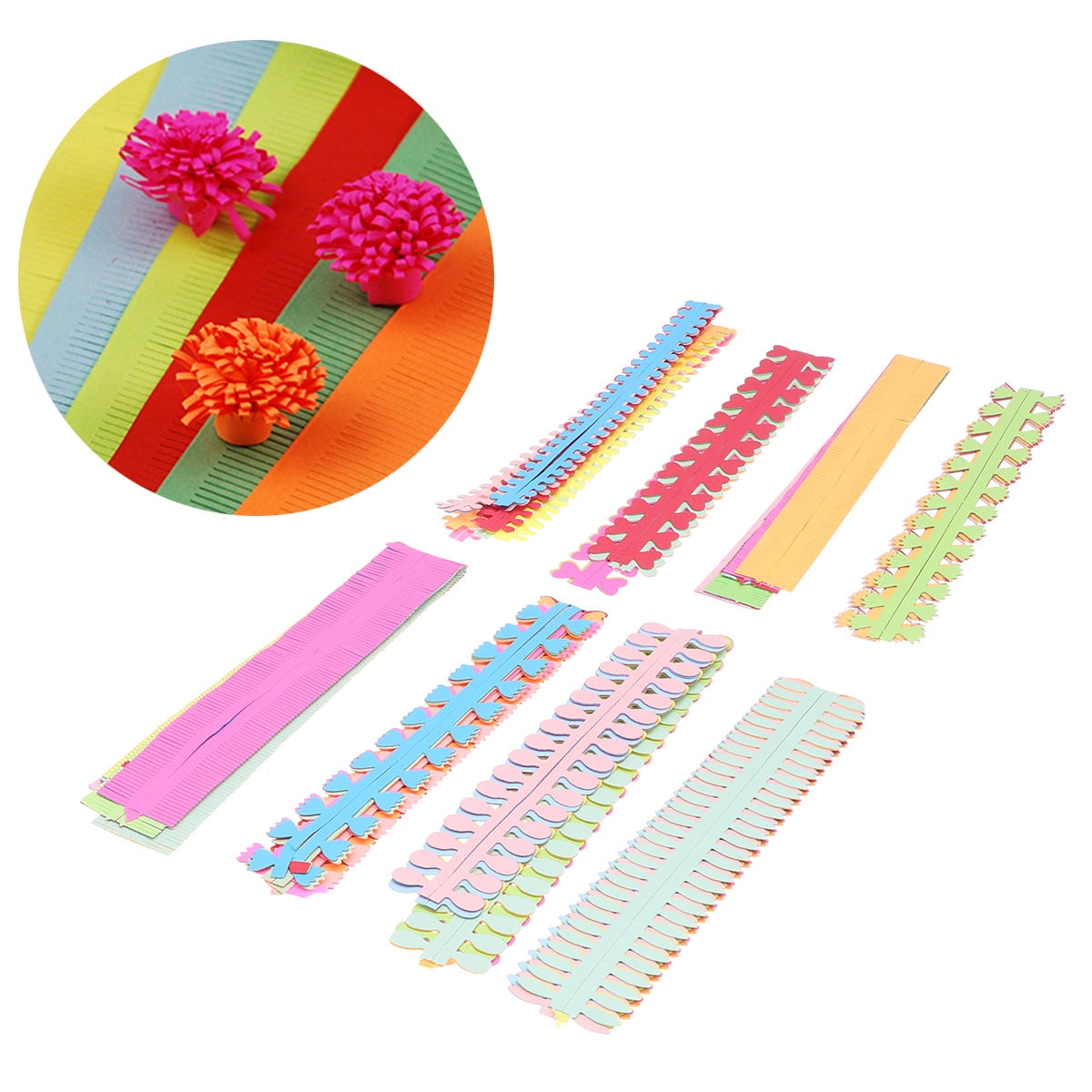MLINS 8 Bags Quilted Paper Set Quilling Materials Strips - Walmart.com