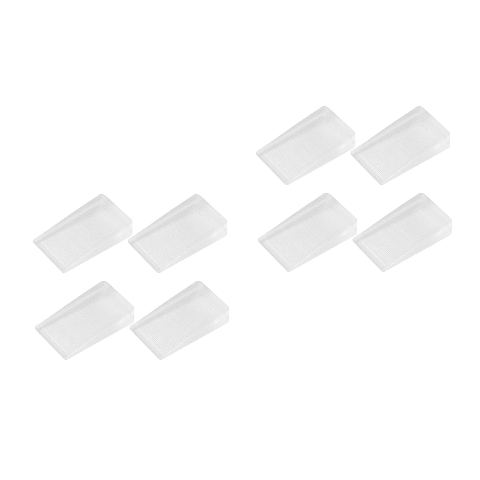 FENGGUIQU 8 PCS Clear Table Shims for Furniture Levelers Home ...